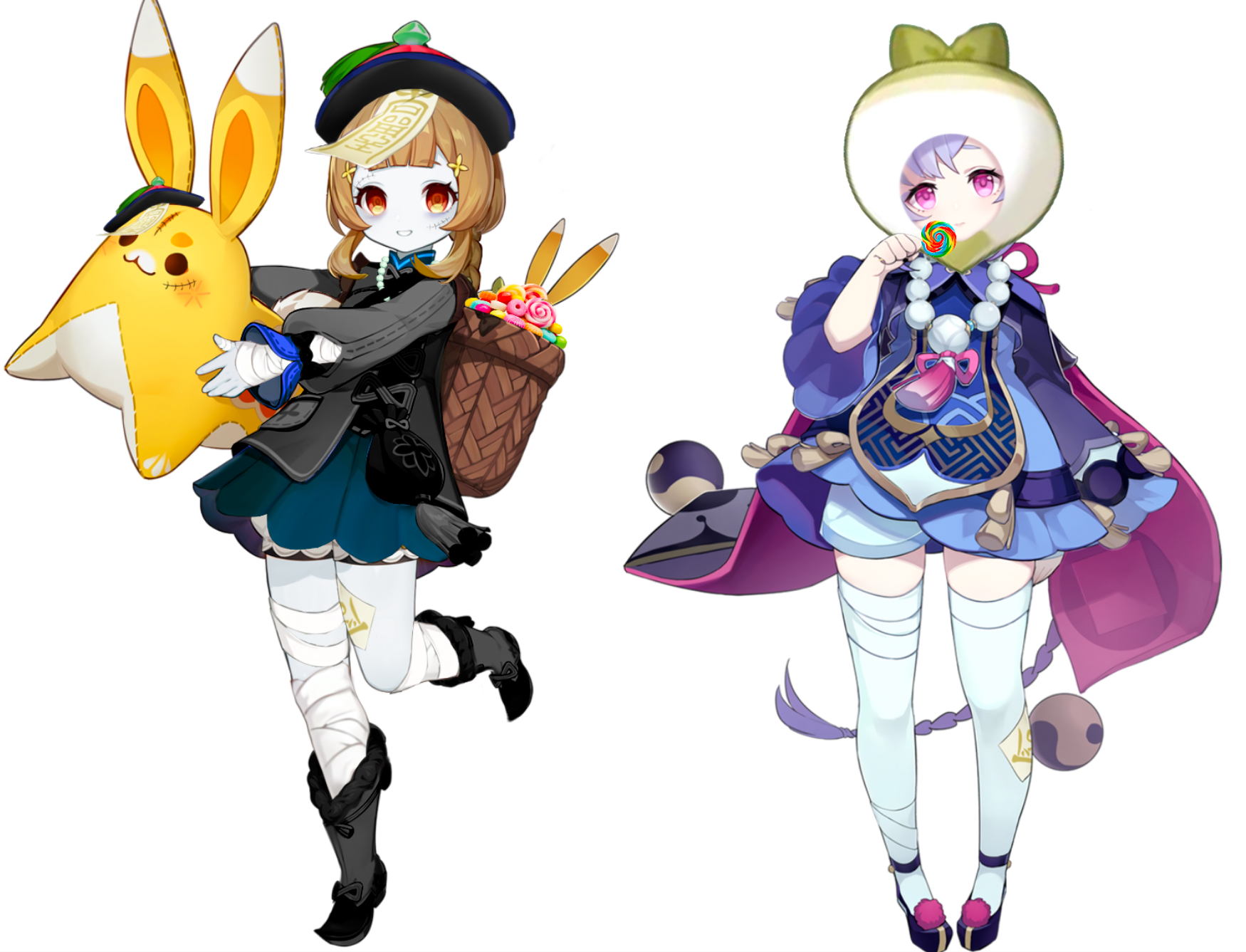 Yao Yao and qiqi are ready for trick or treating Genshin Impact | HoYoLAB