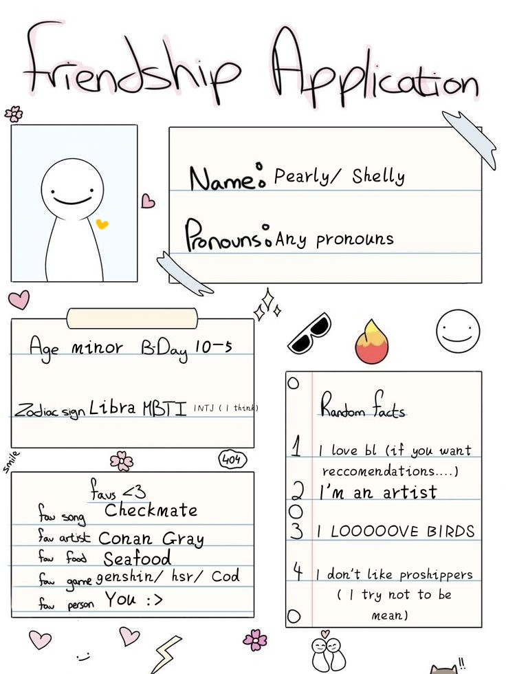 My friend application 😚 | HoYoLAB