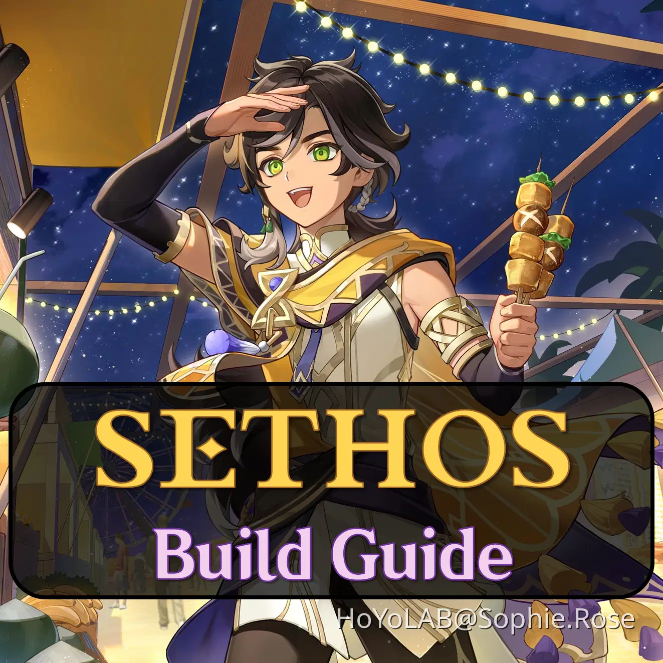 Sethos Build Guide | One of the best F2P units in the game! Genshin ...