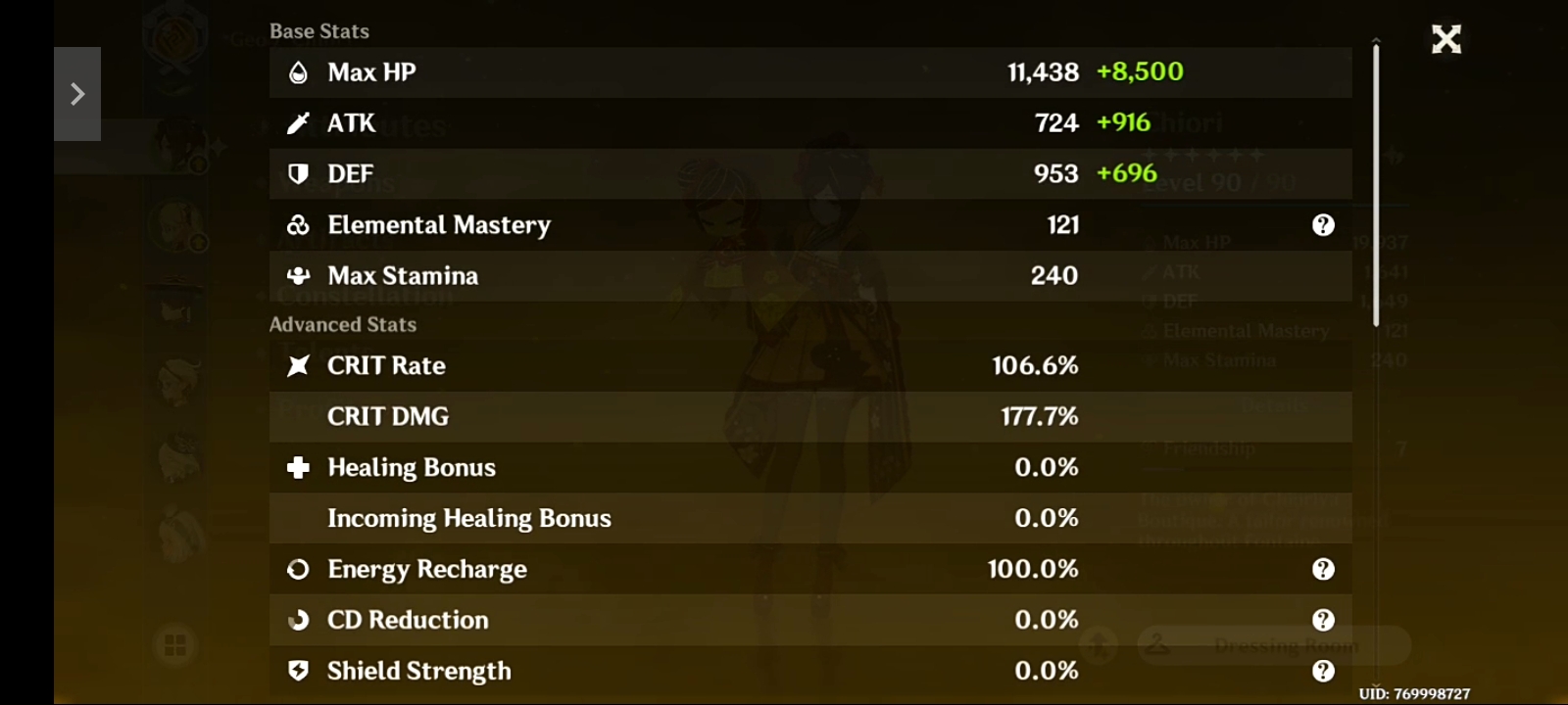 chiori build update Genshin Impact | HoYoLAB