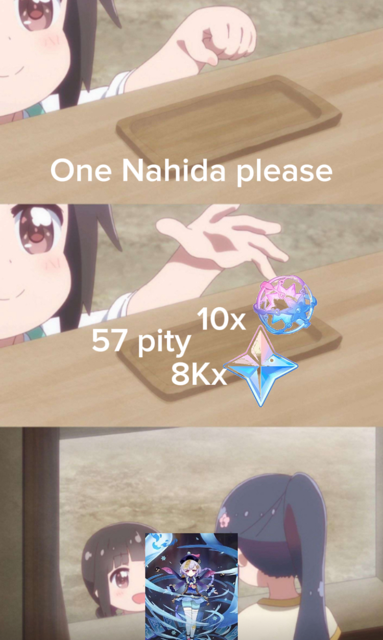 How my Nahida pulls went Genshin Impact | HoYoLAB