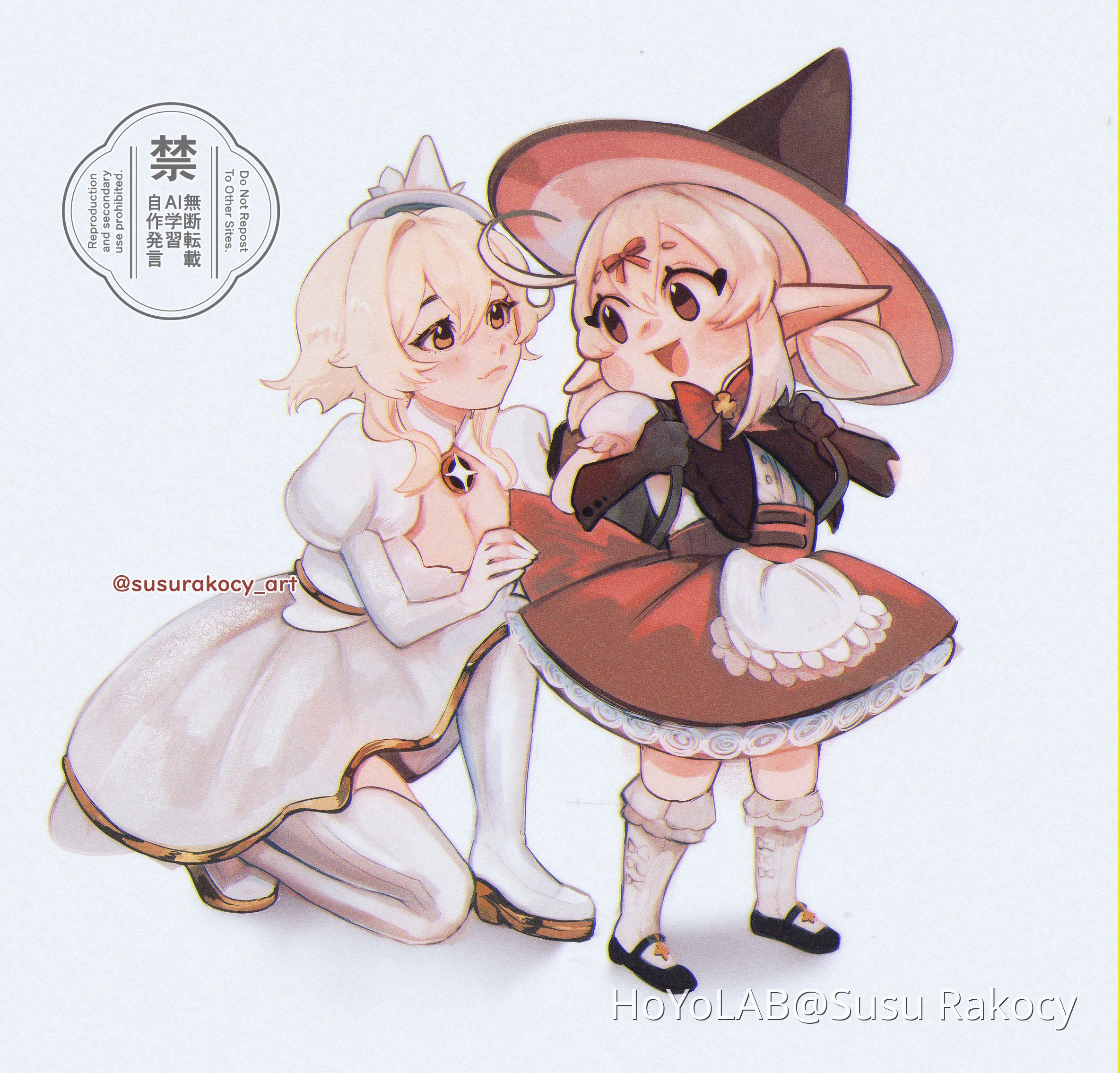 Klee and Lumine Witch duo Genshin Impact | HoYoLAB