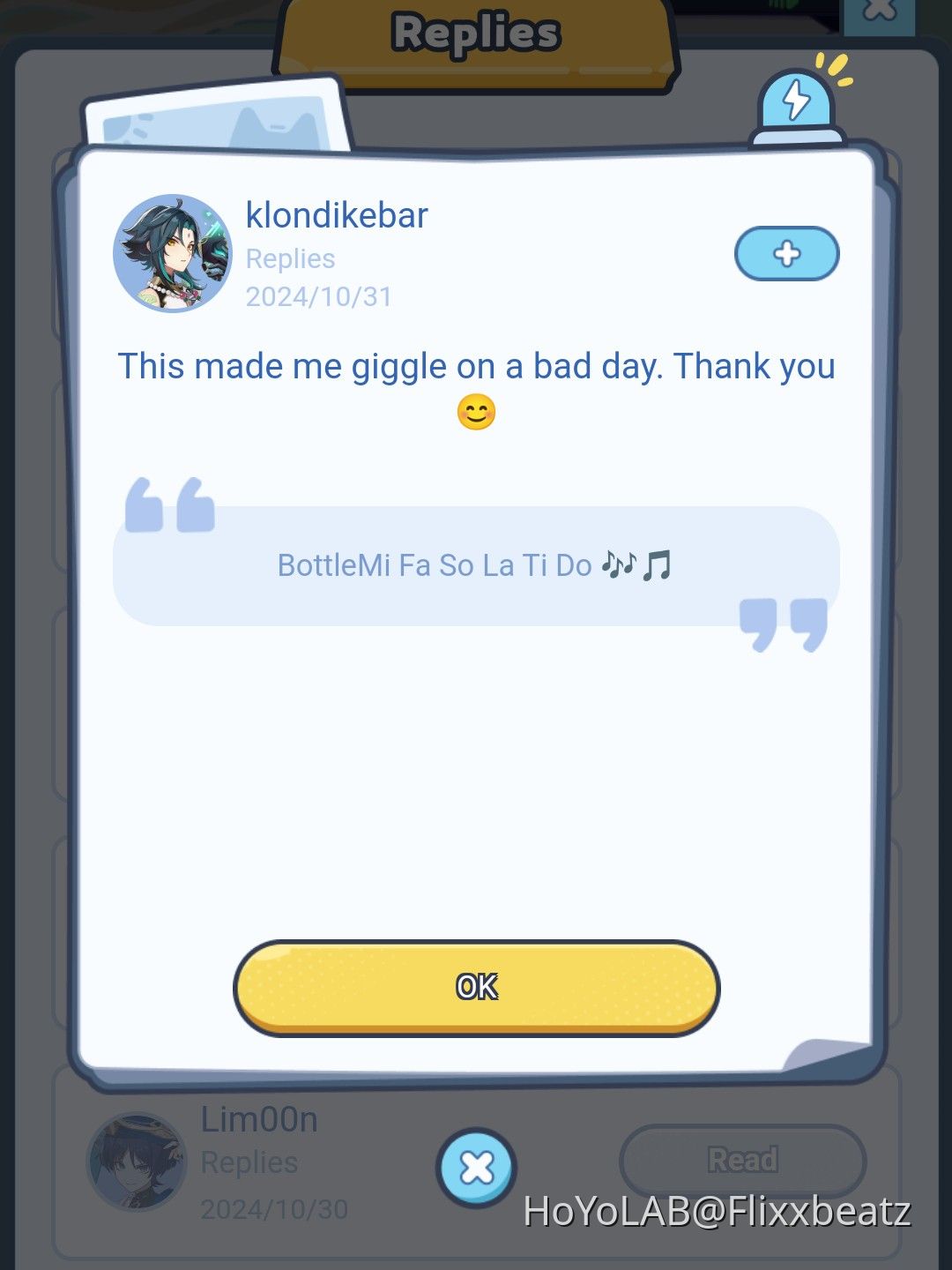 I wish you a good day ahead, random citizen | HoYoLAB