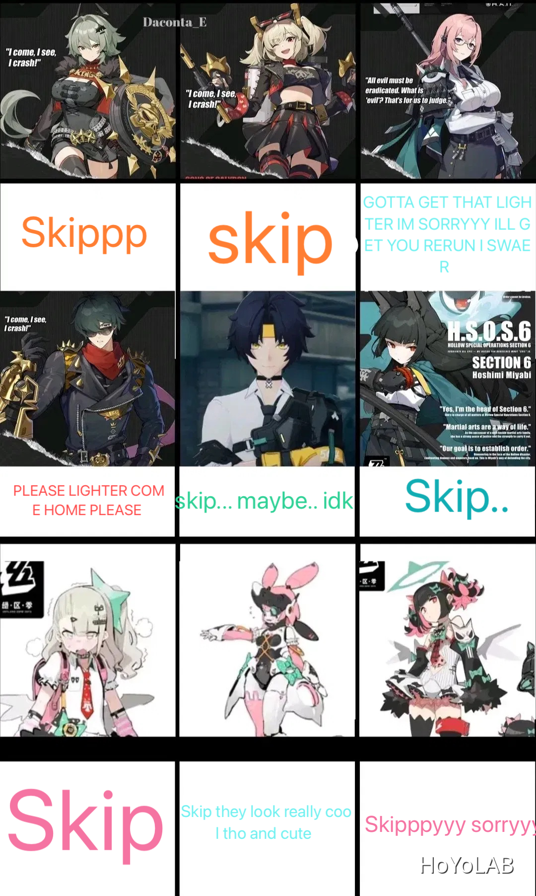 LIGHTER PLEASEEEEEE Zenless Zone Zero | HoYoLAB