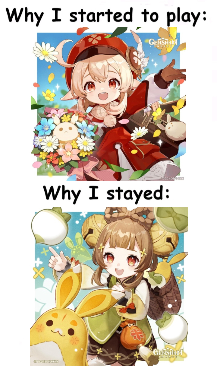 Klee is still my 2nd fav!! Shes amaizing! But Yaoyao is my proud main ...