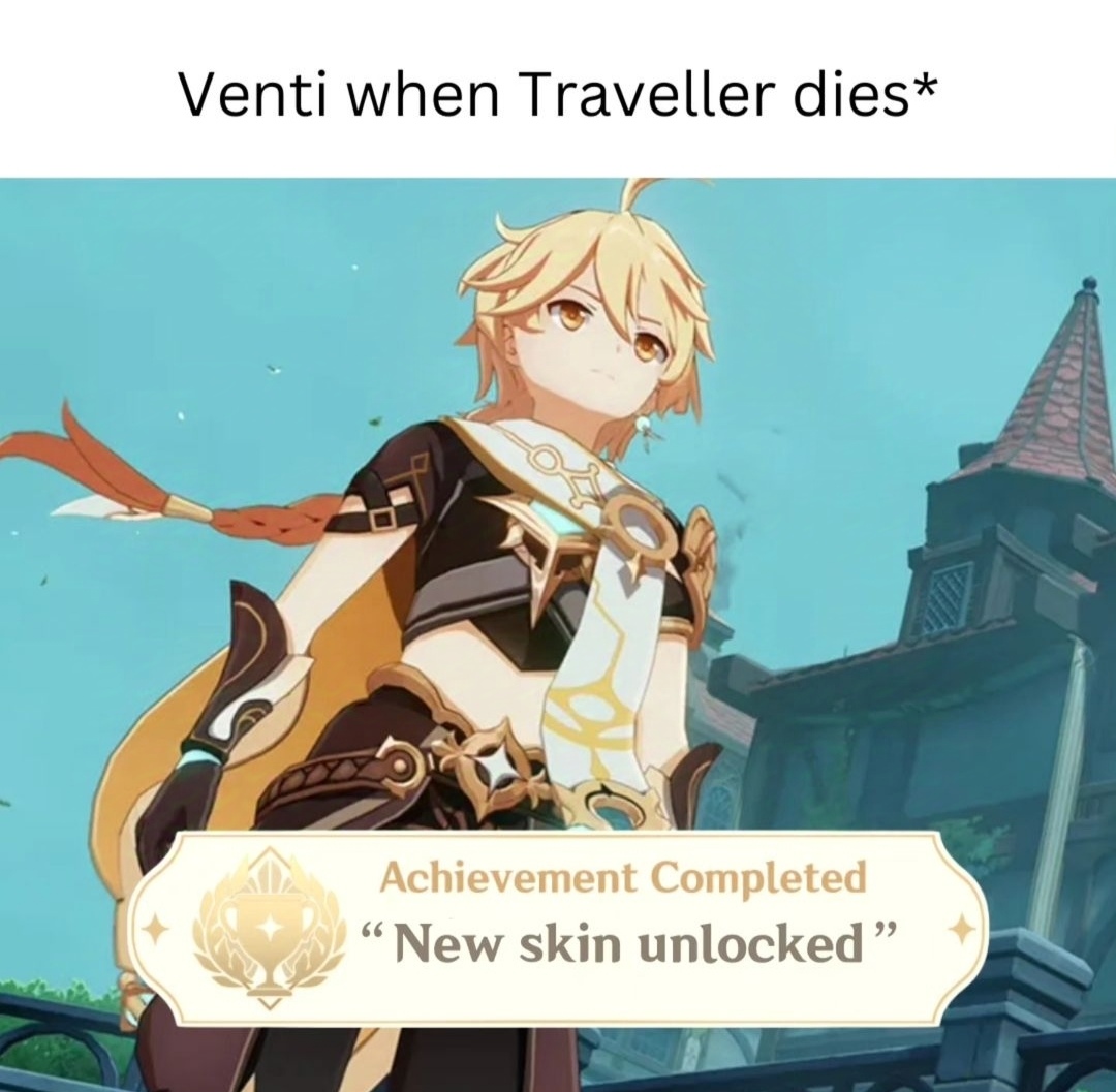 Venti every time one of his friends dies: Genshin Impact | HoYoLAB