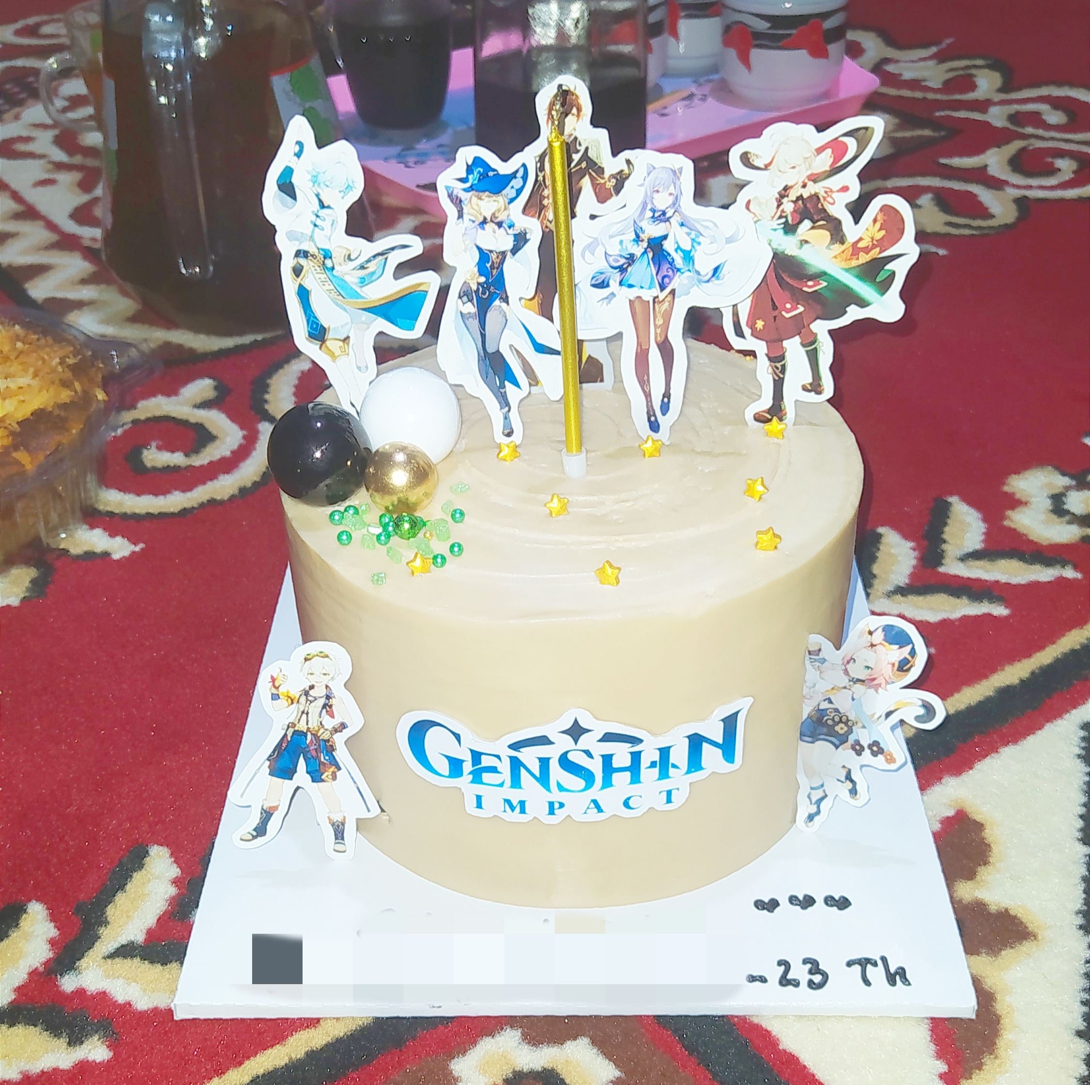 My B'Day Cake is kidna... Genshin Impact | HoYoLAB