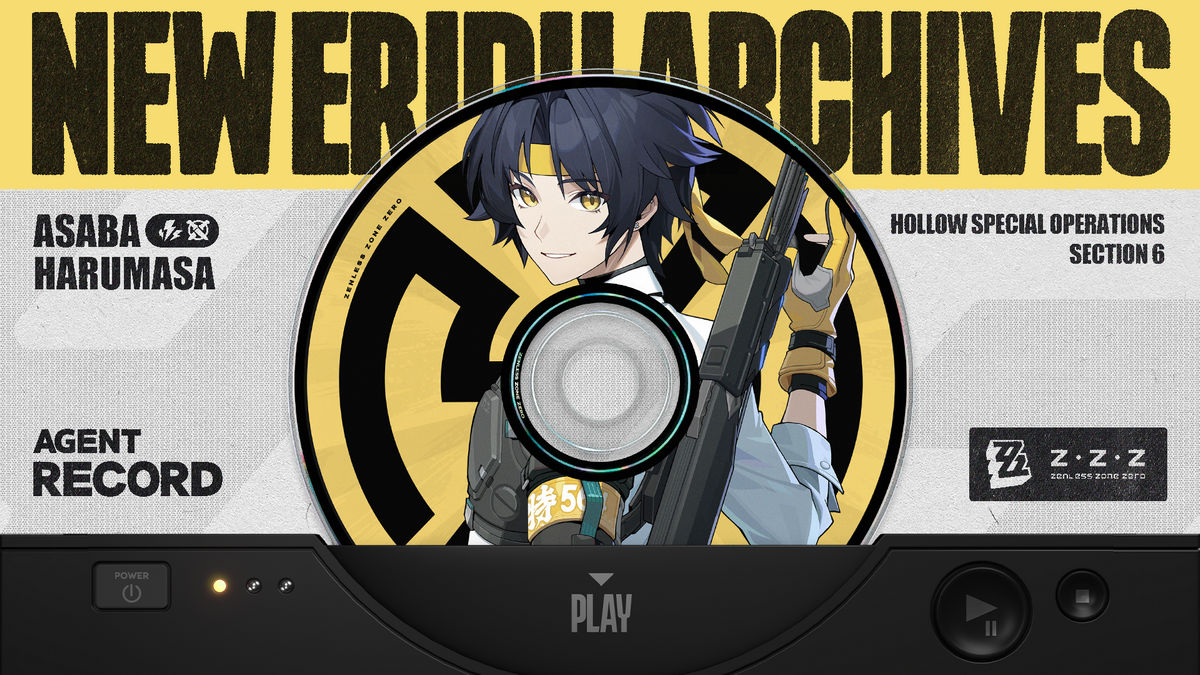 Agent Record | Asaba Harumasa Zenless Zone Zero | HoYoLAB