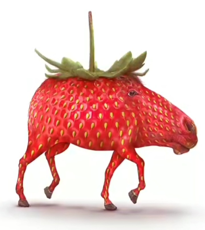Strawberry Horse. Genshin Impact | HoYoLAB