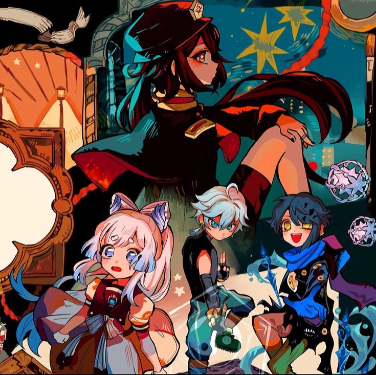 some of genshin characters in tbhk art style Genshin Impact | HoYoLAB