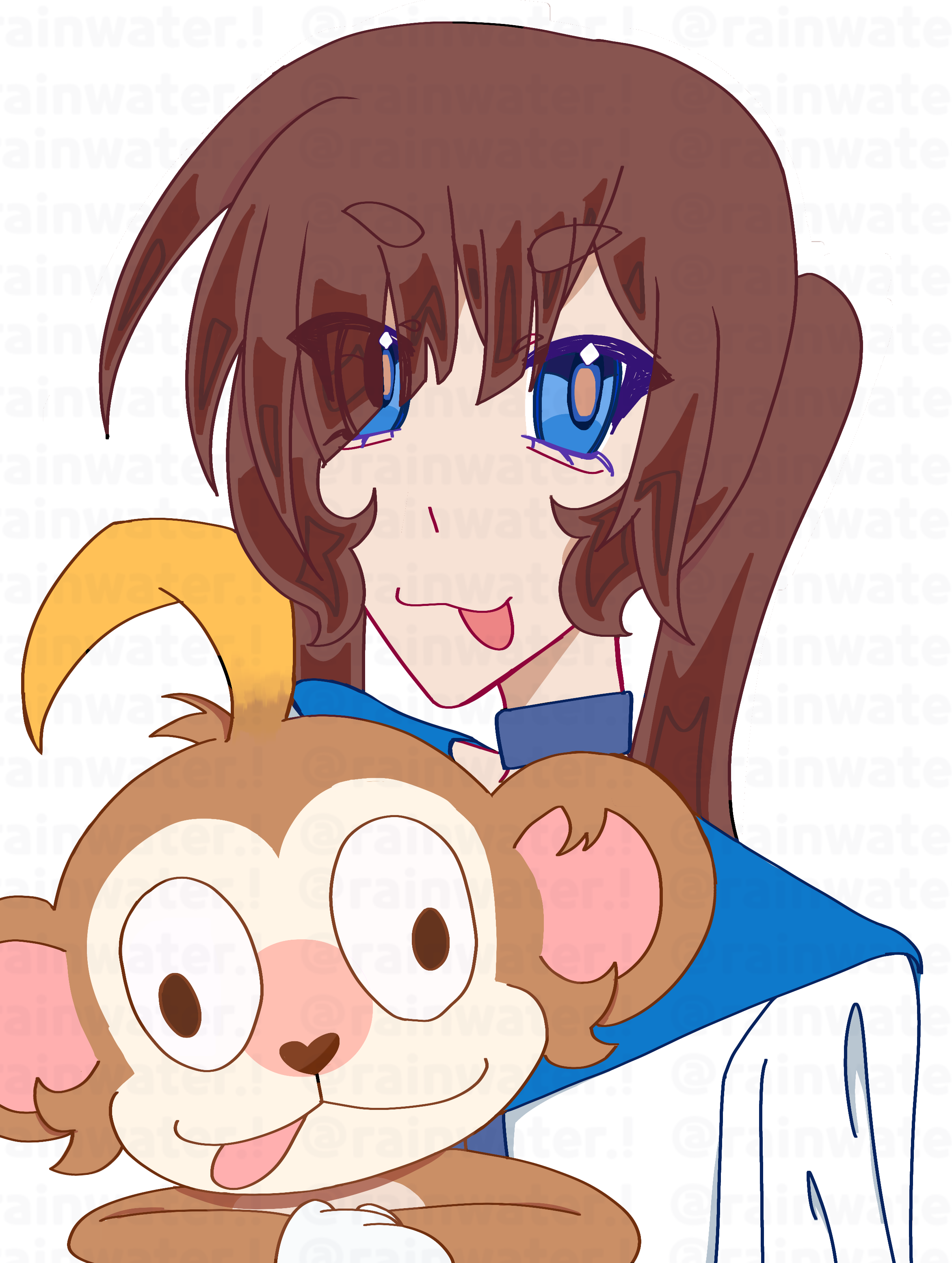 My persona and a lovely banana monkey Honkai: Star Rail | HoYoLAB