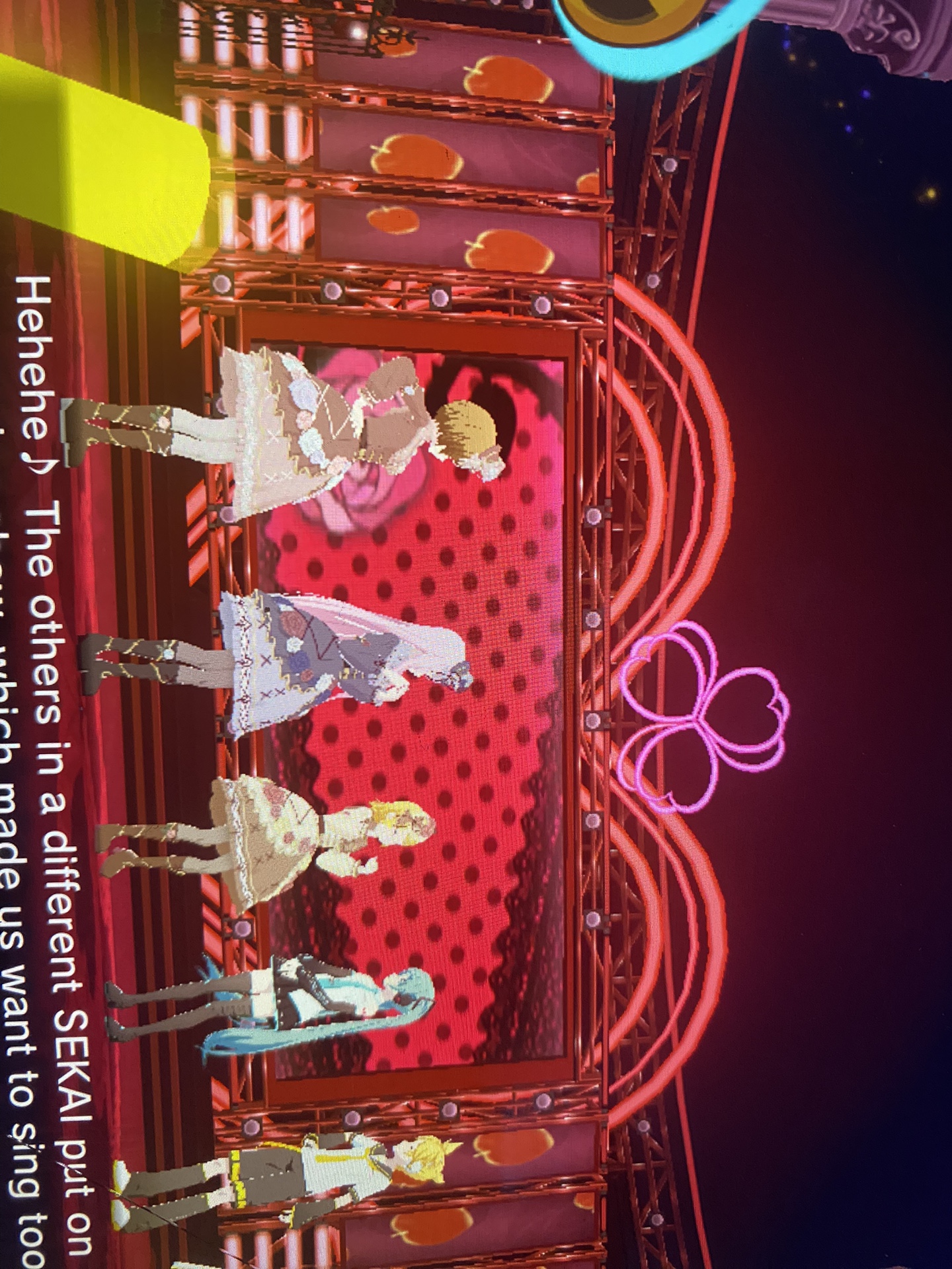 Just here I finished watching the concert in Pjsk | HoYoLAB