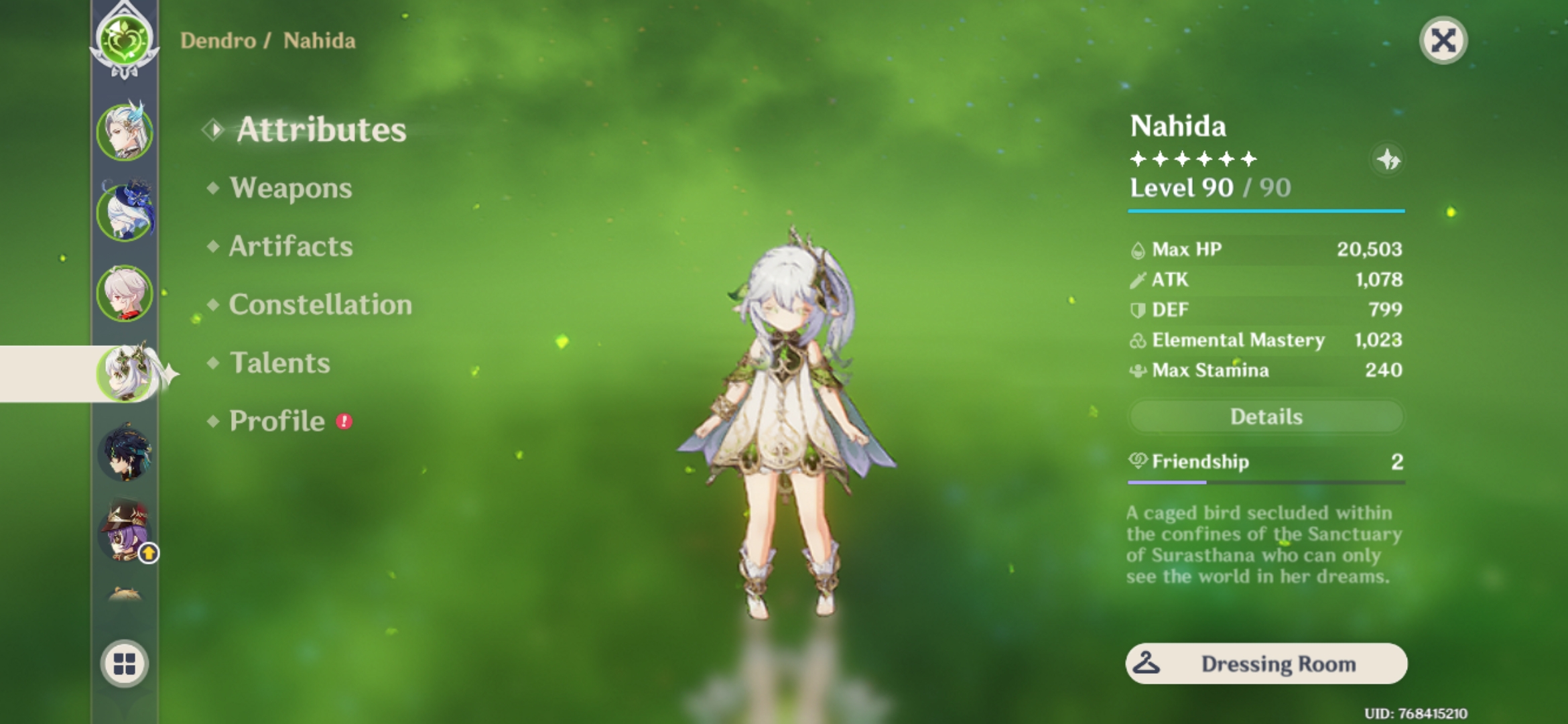 My (little late uploaded) Nahida build Genshin Impact | HoYoLAB