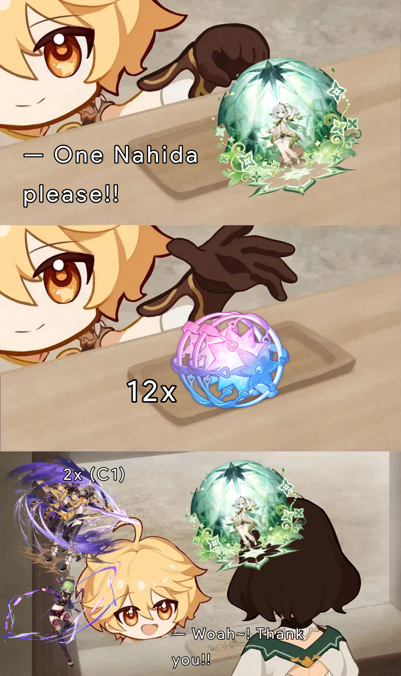 I wish it was a C2 sethos or Kuki Shinobu, even better if it was a C1 ...