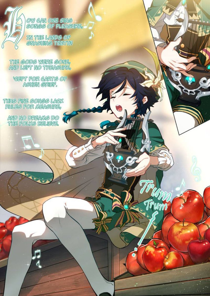 Venti just being pretty Genshin Impact | HoYoLAB