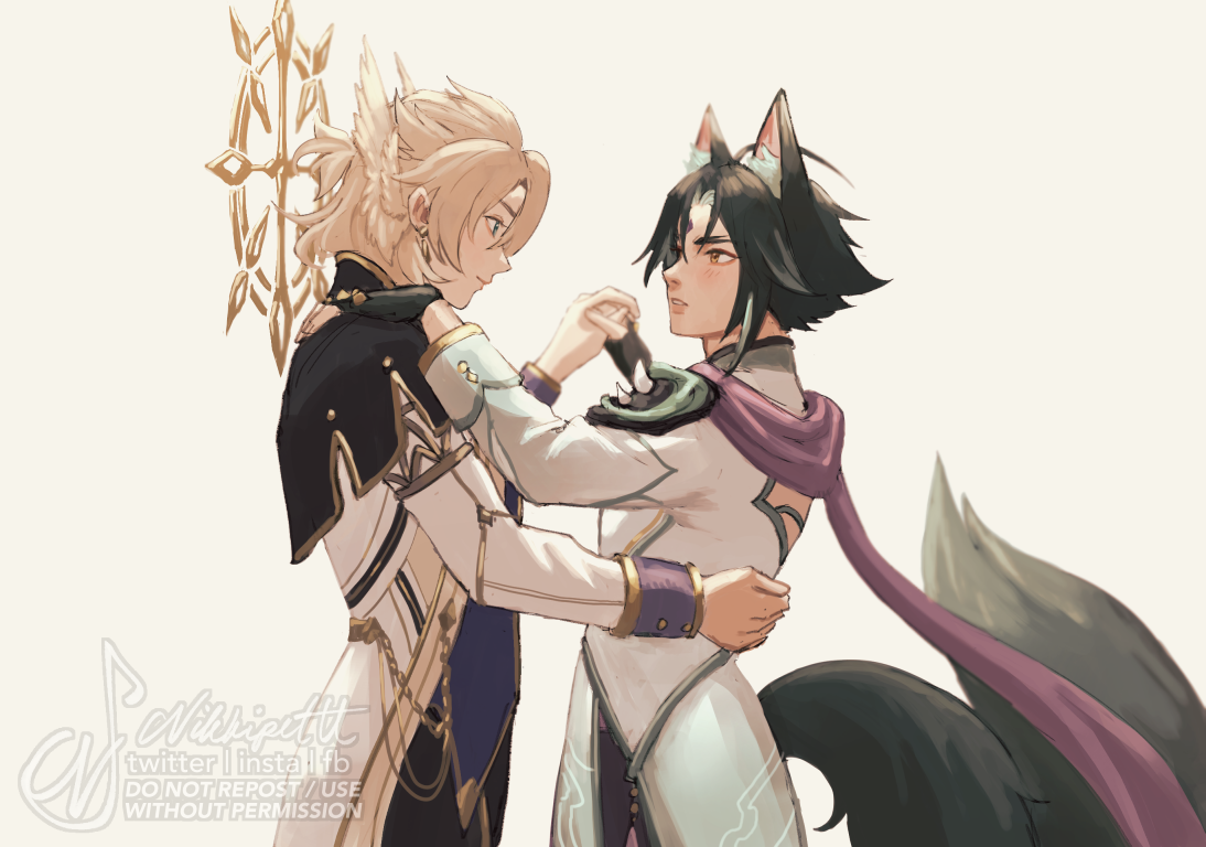 Across the stars AU Genshin Impact | HoYoLAB