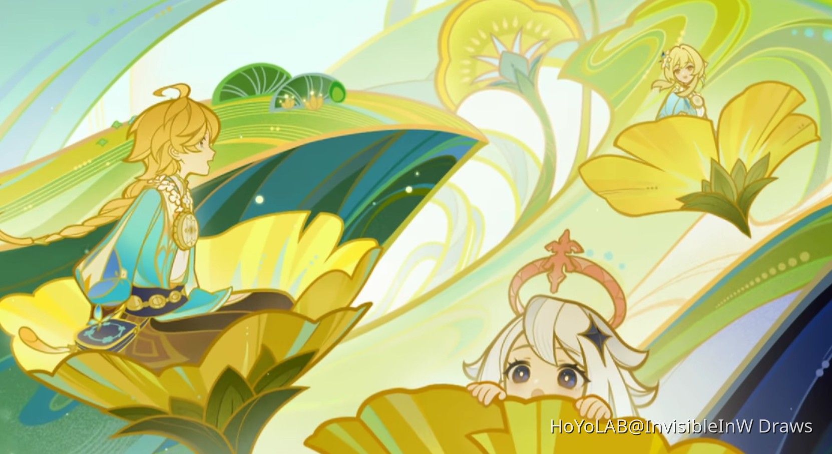 It showed both Aether and Lumine Genshin Impact | HoYoLAB