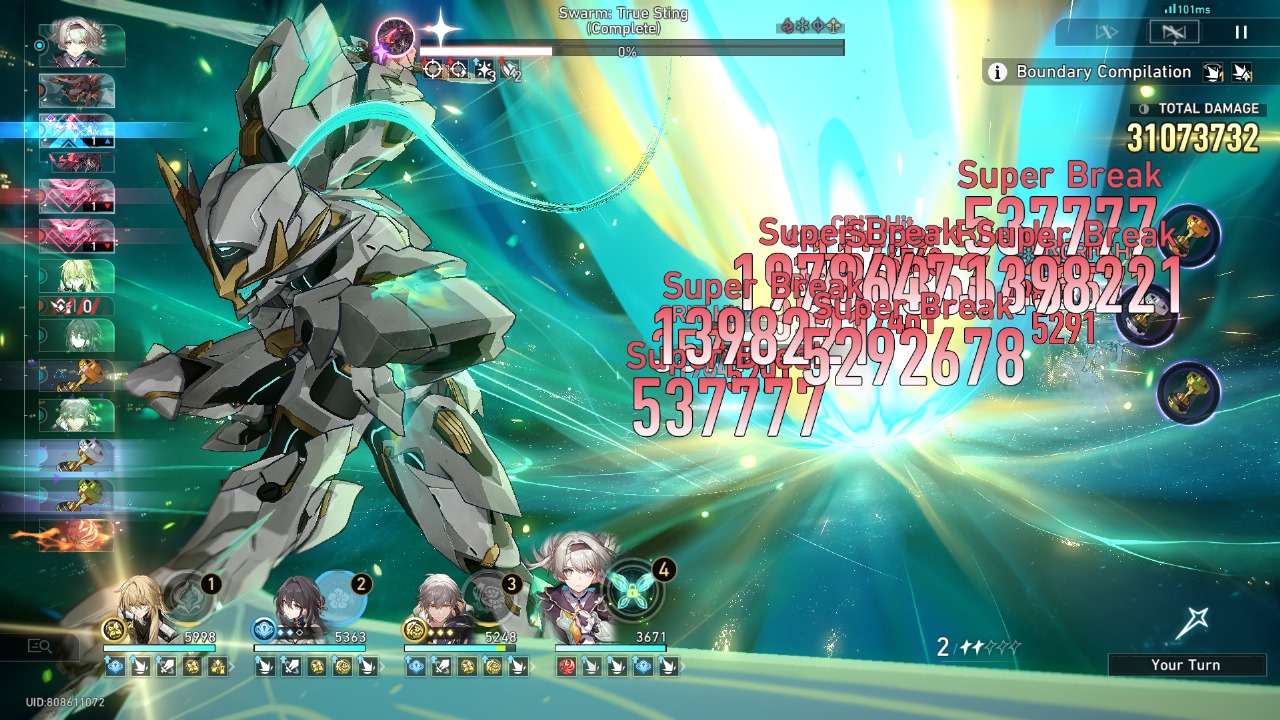 New SU Unknowable Domain Break Speed So OP Honkai: Star Rail | HoYoLAB