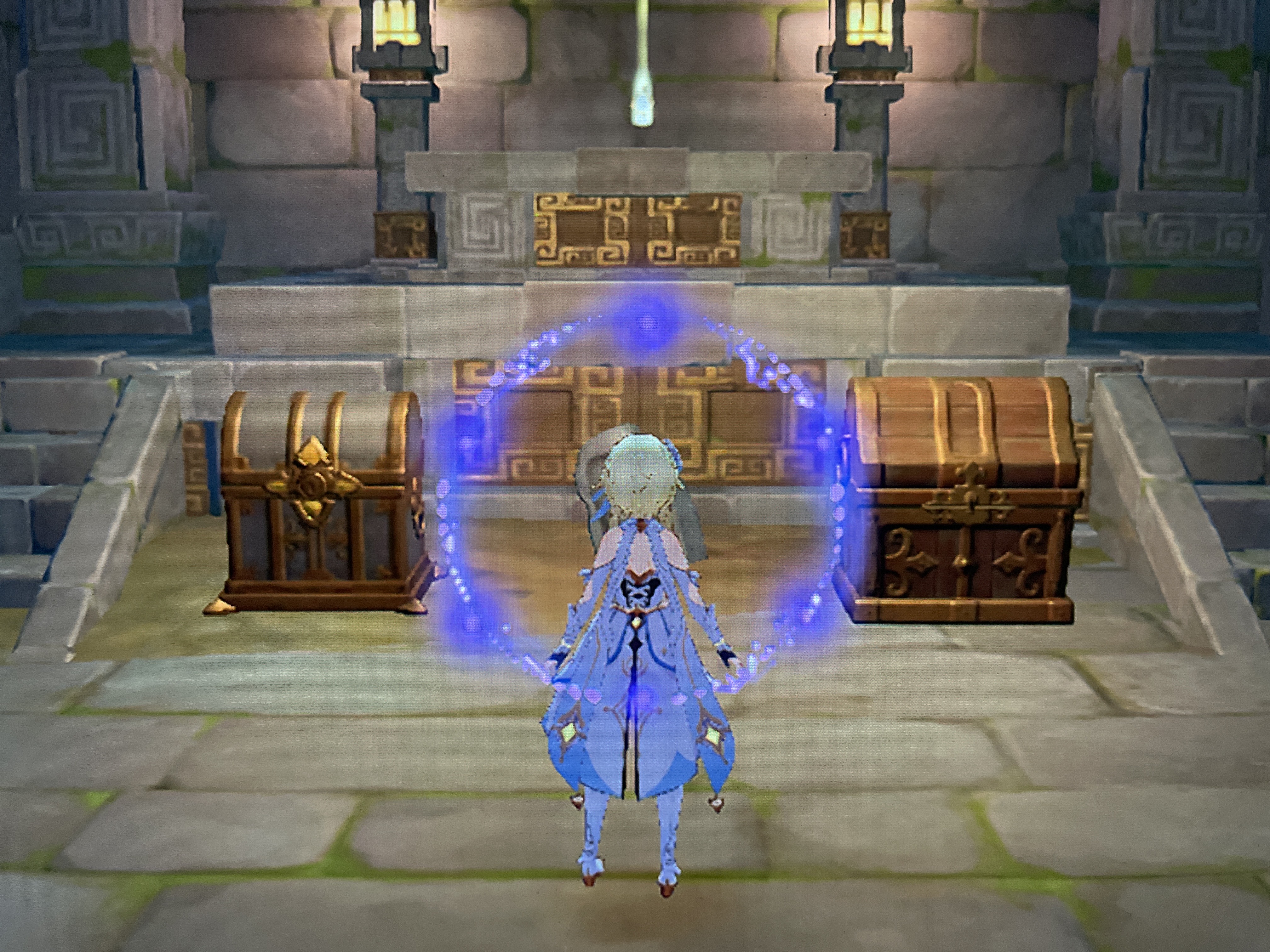 Finally got the geo statue of the seven to lvl ten!! Genshin Impact ...