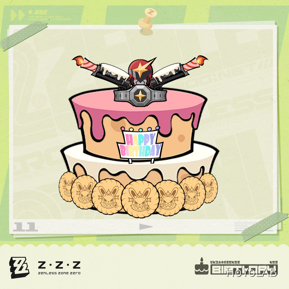 Another cake for Billy Zenless Zone Zero | HoYoLAB
