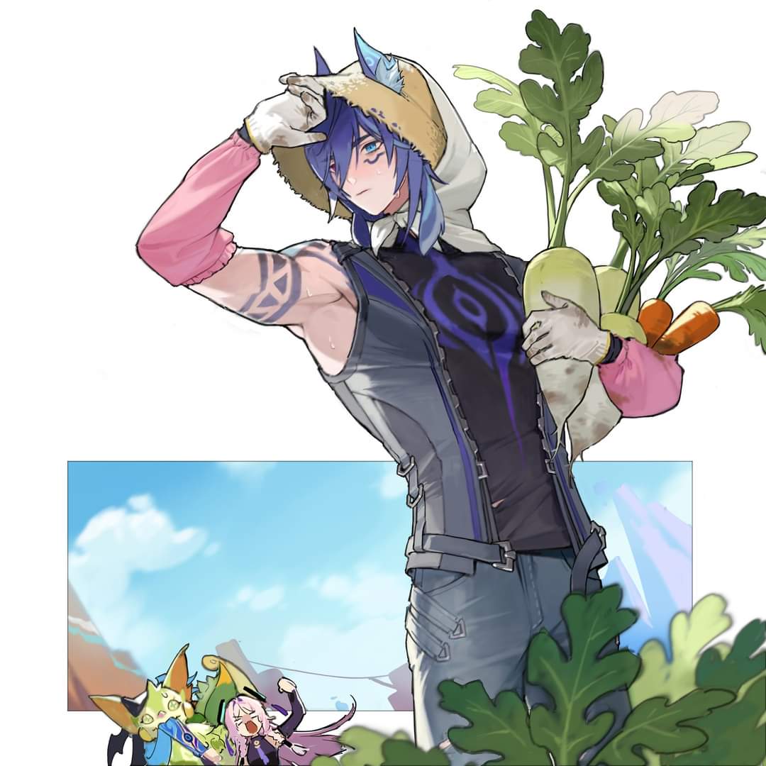 Ororon farm life 🤠👩🏻‍🌾 Artist: BeamSaber twitter.com/saber_beam #原神 ...