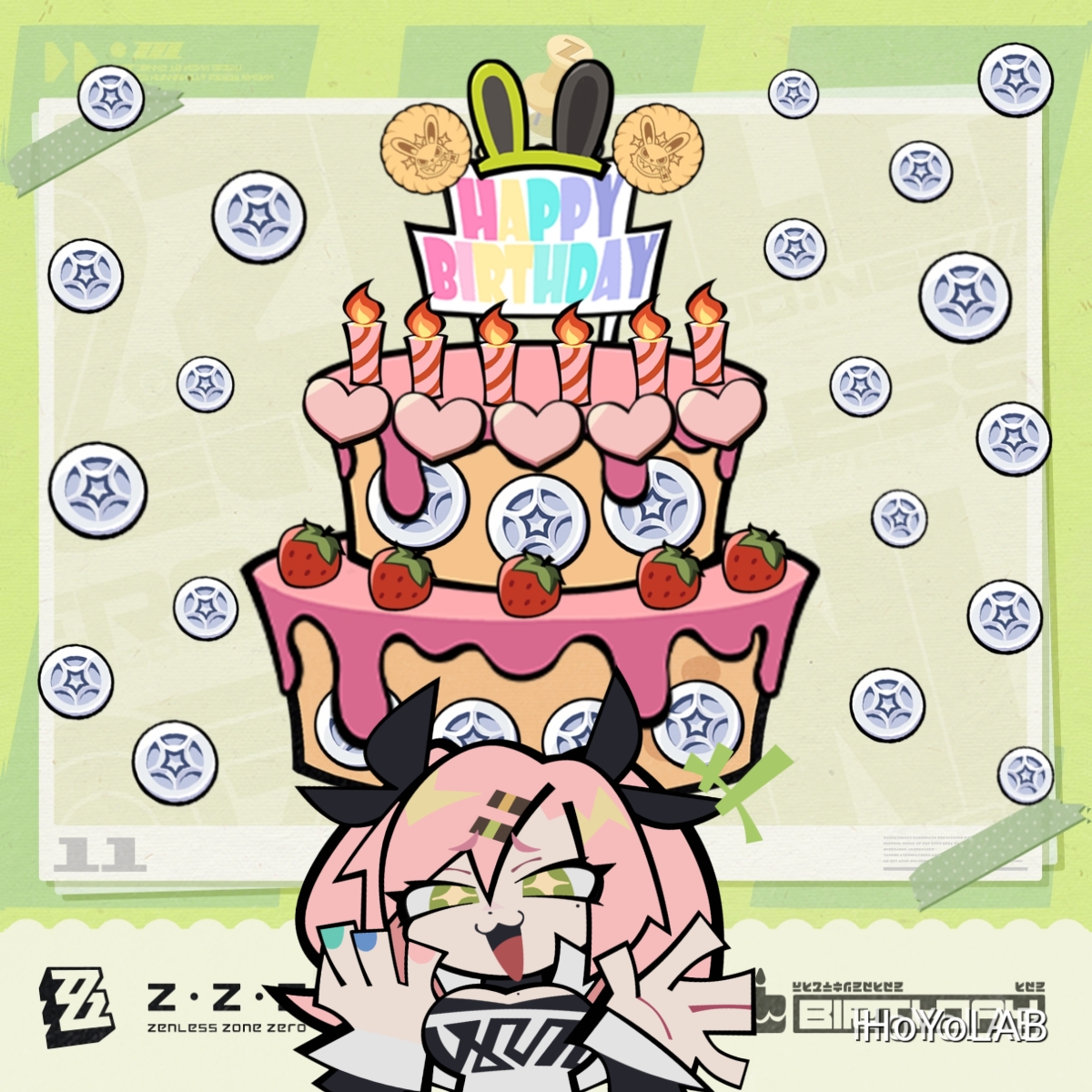 That's a profitable looking cake! Zenless Zone Zero | HoYoLAB