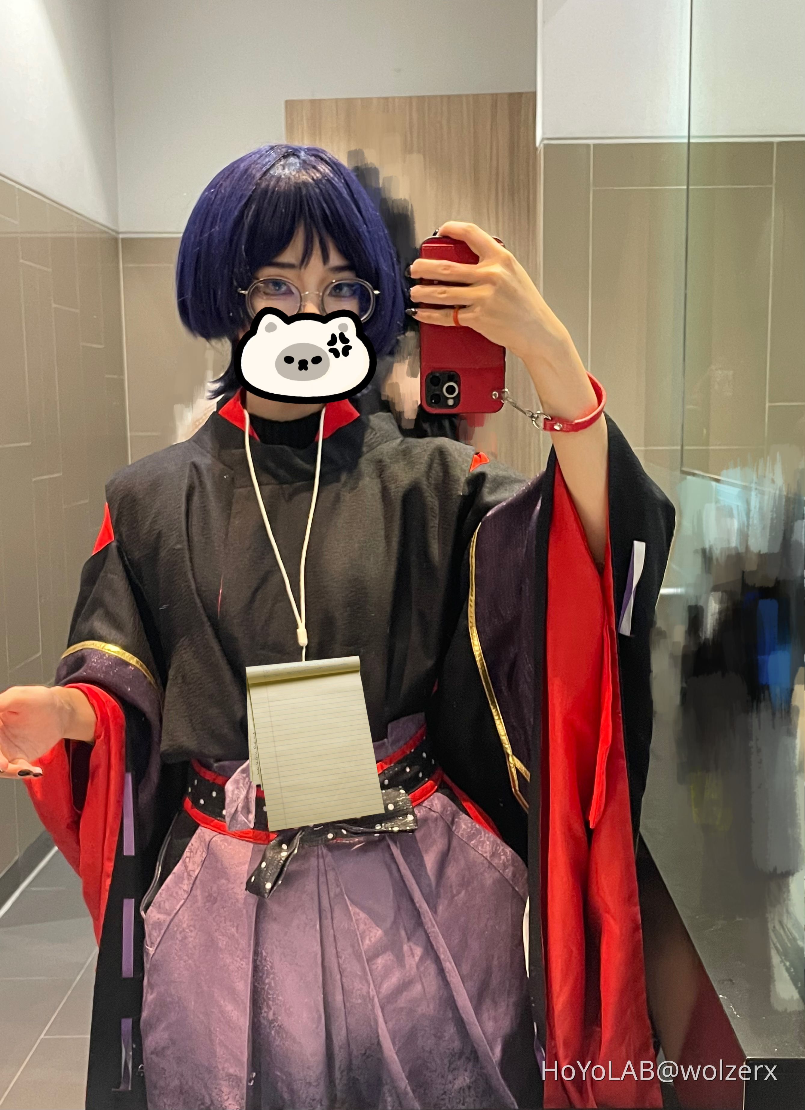 Kuronushi cosplay for halloween weekend Genshin Impact | HoYoLAB