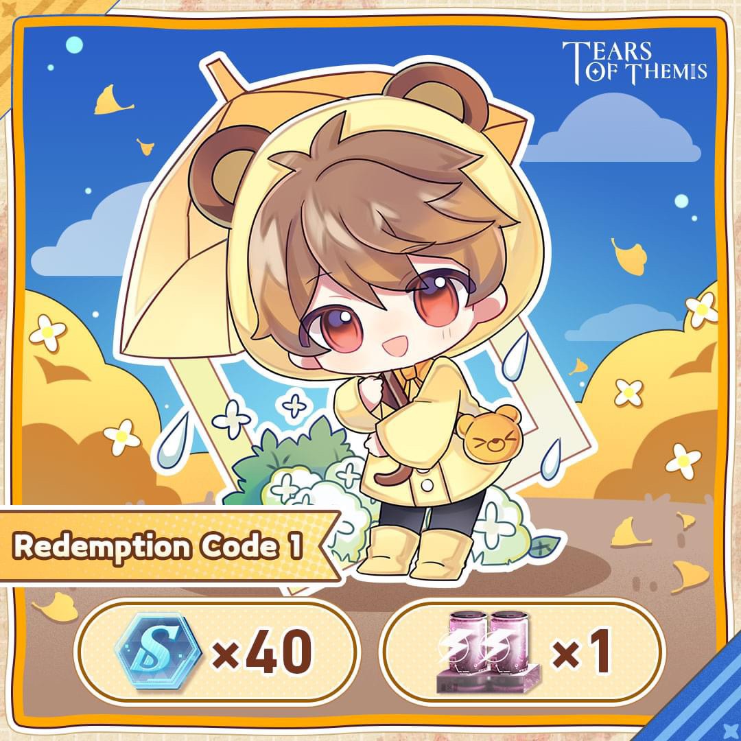 Autumn Rewards Redemption Code 1-EDZT15MFXJ Tears of Themis | HoYoLAB