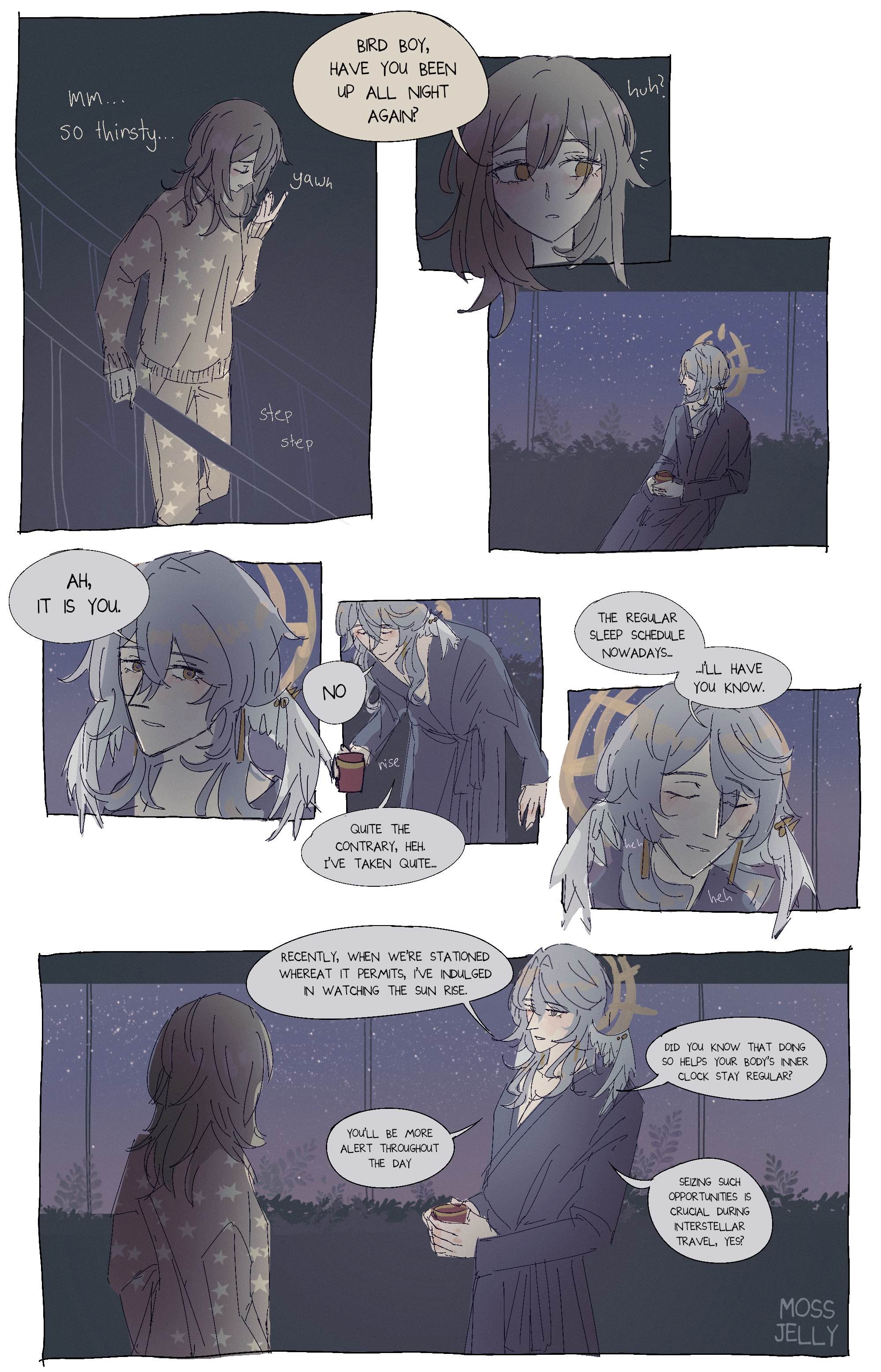 early mornings on the express [sunday x stelle] Honkai: Star Rail | HoYoLAB