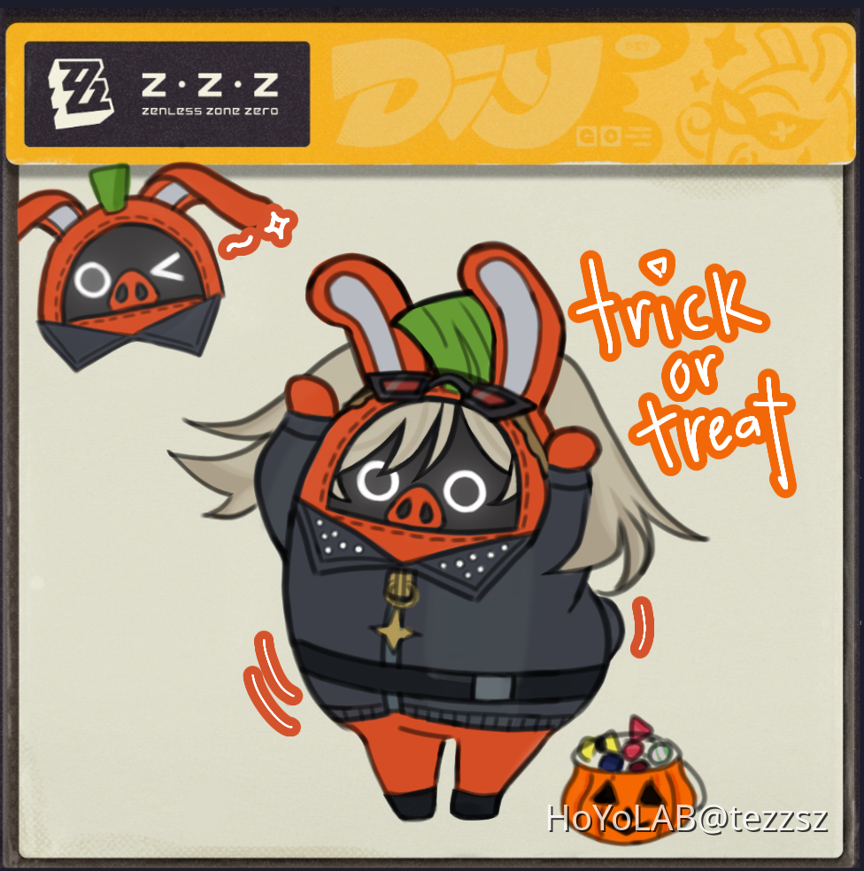 Red Moccus as Burnice 🎃 Zenless Zone Zero | HoYoLAB