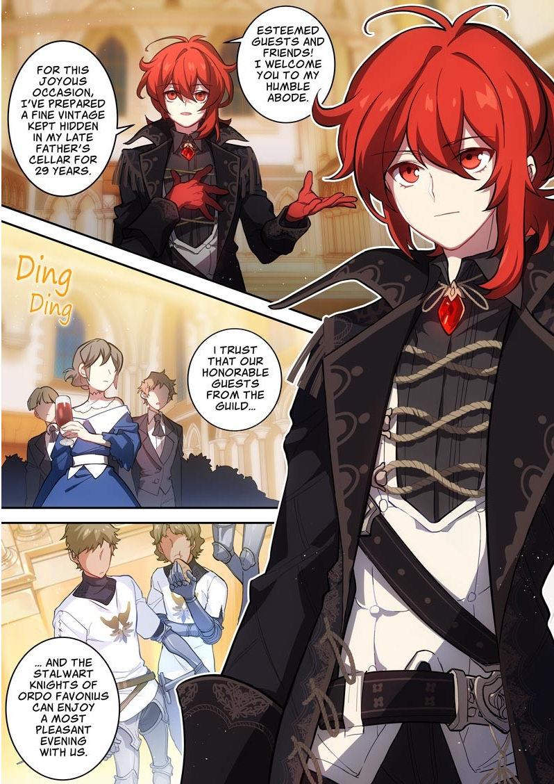 The Genshin Impact Comic: Only Diluc Scenes. Genshin Impact | HoYoLAB