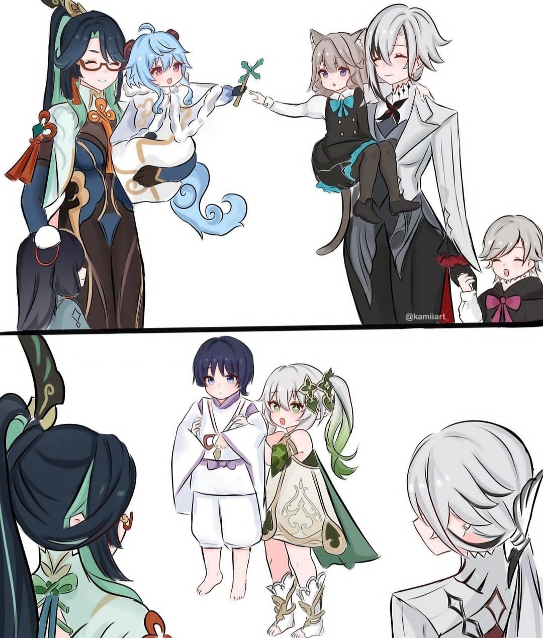 genshin moms and their children be like: Genshin Impact | HoYoLAB