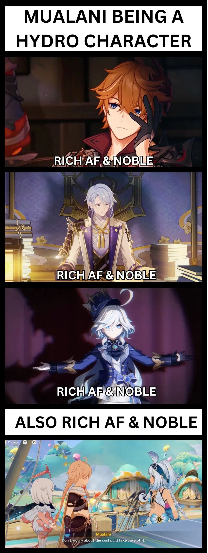 EVERY HYDRO CHARACTER IN GENSHIN Genshin Impact | HoYoLAB