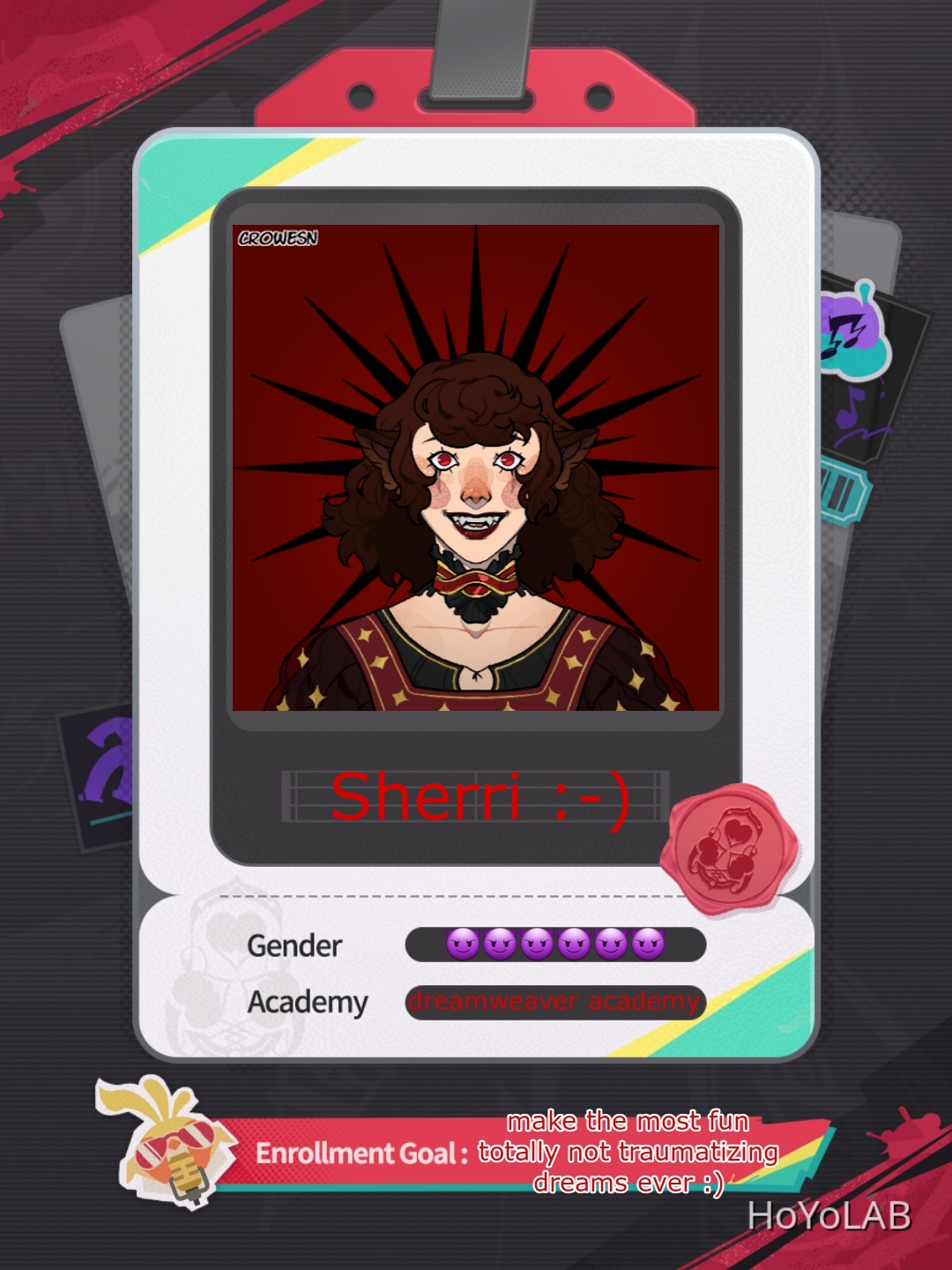 did it for my OCs 😈 Honkai: Star Rail | HoYoLAB