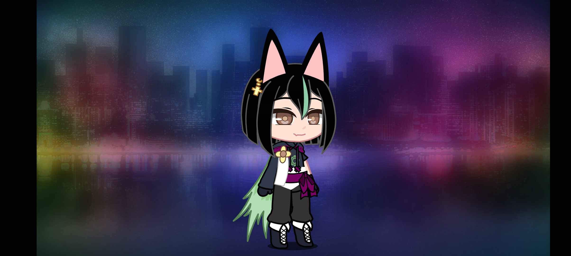 Tried to make Tighnari and Cyno in gacha club Genshin Impact | HoYoLAB