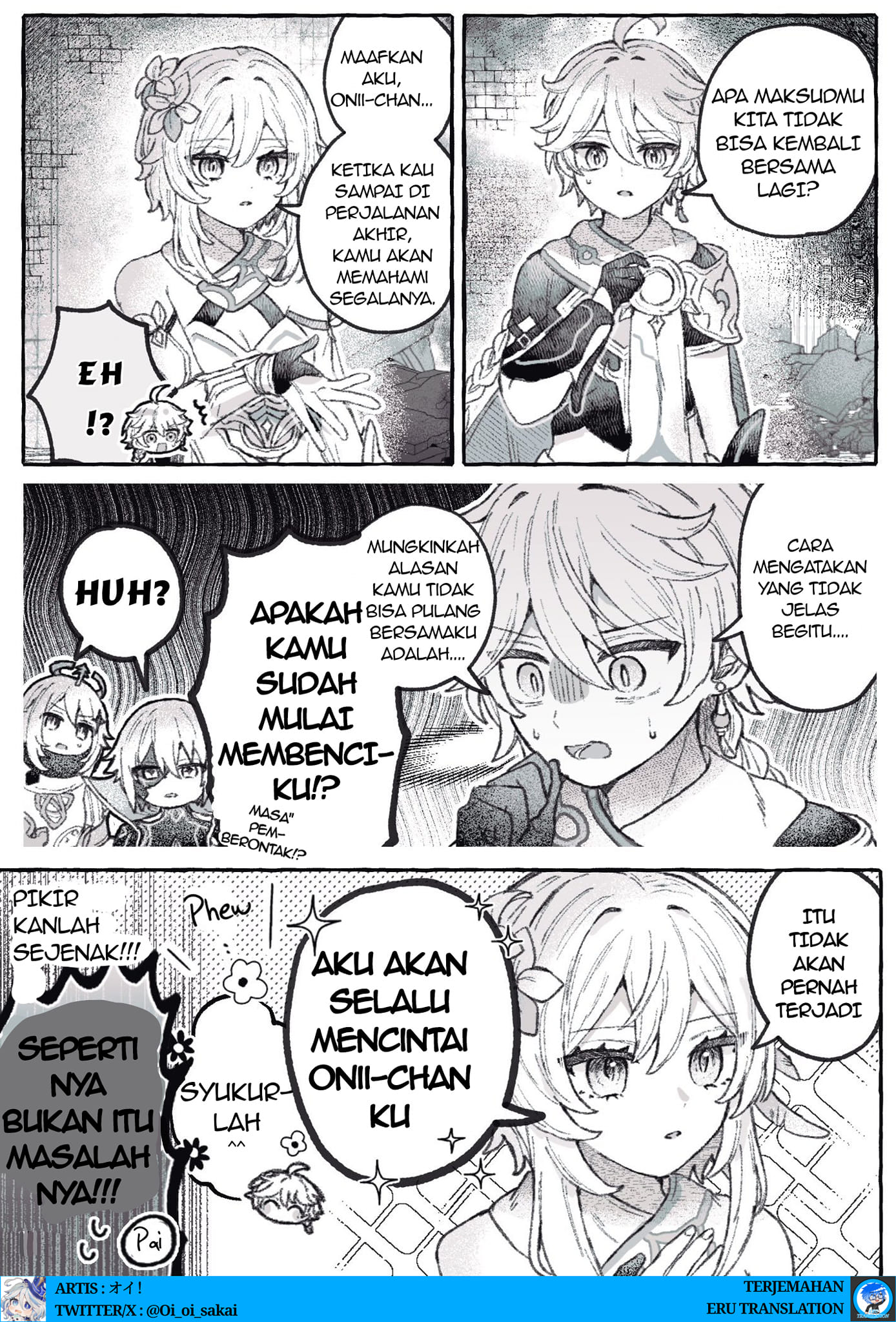 Kakak Adik yang terlalu mencintai nya Genshin Impact | HoYoLAB