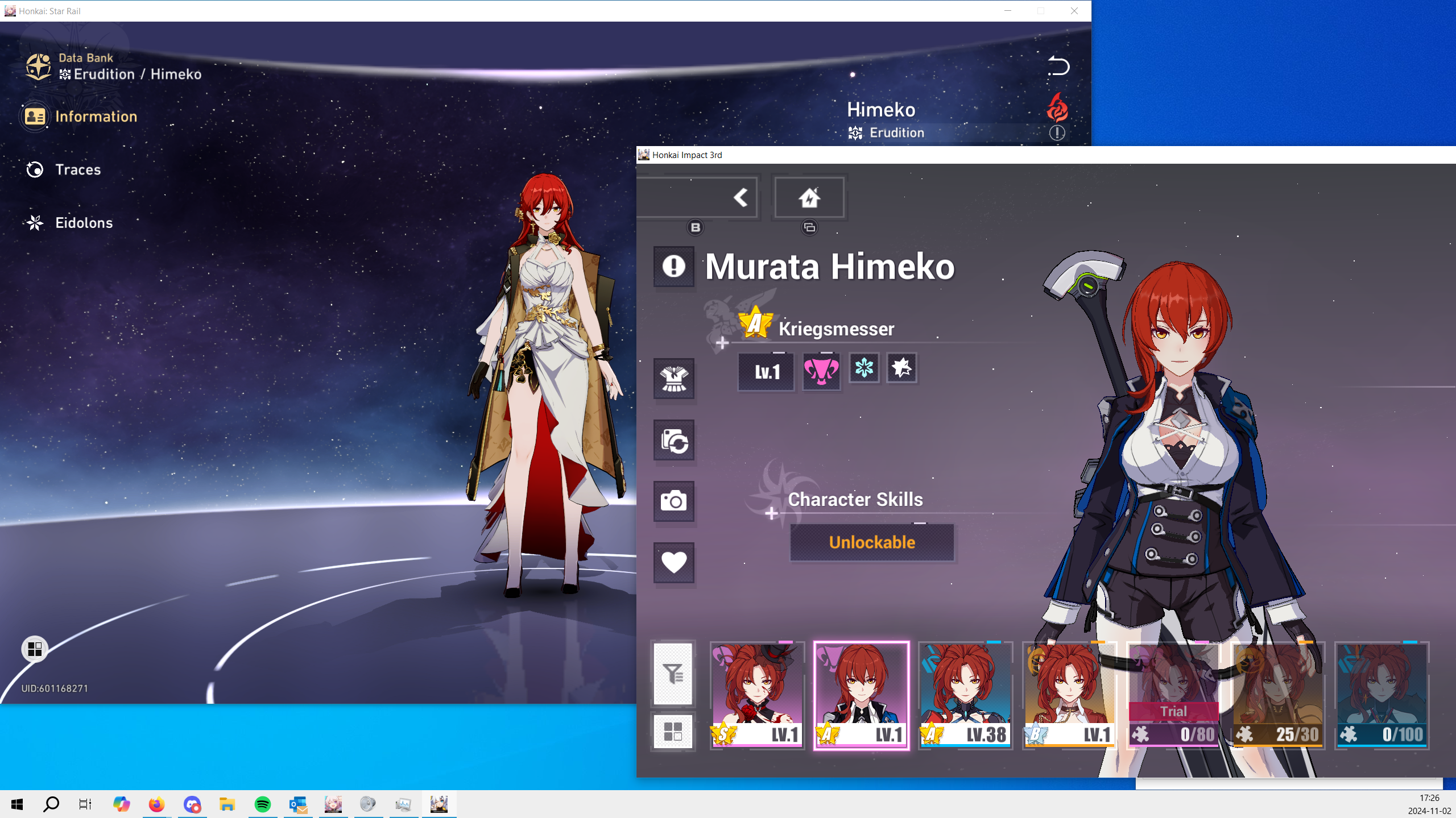 They are just vibing (HI3 and HSR comparison) Honkai Impact 3rd | HoYoLAB