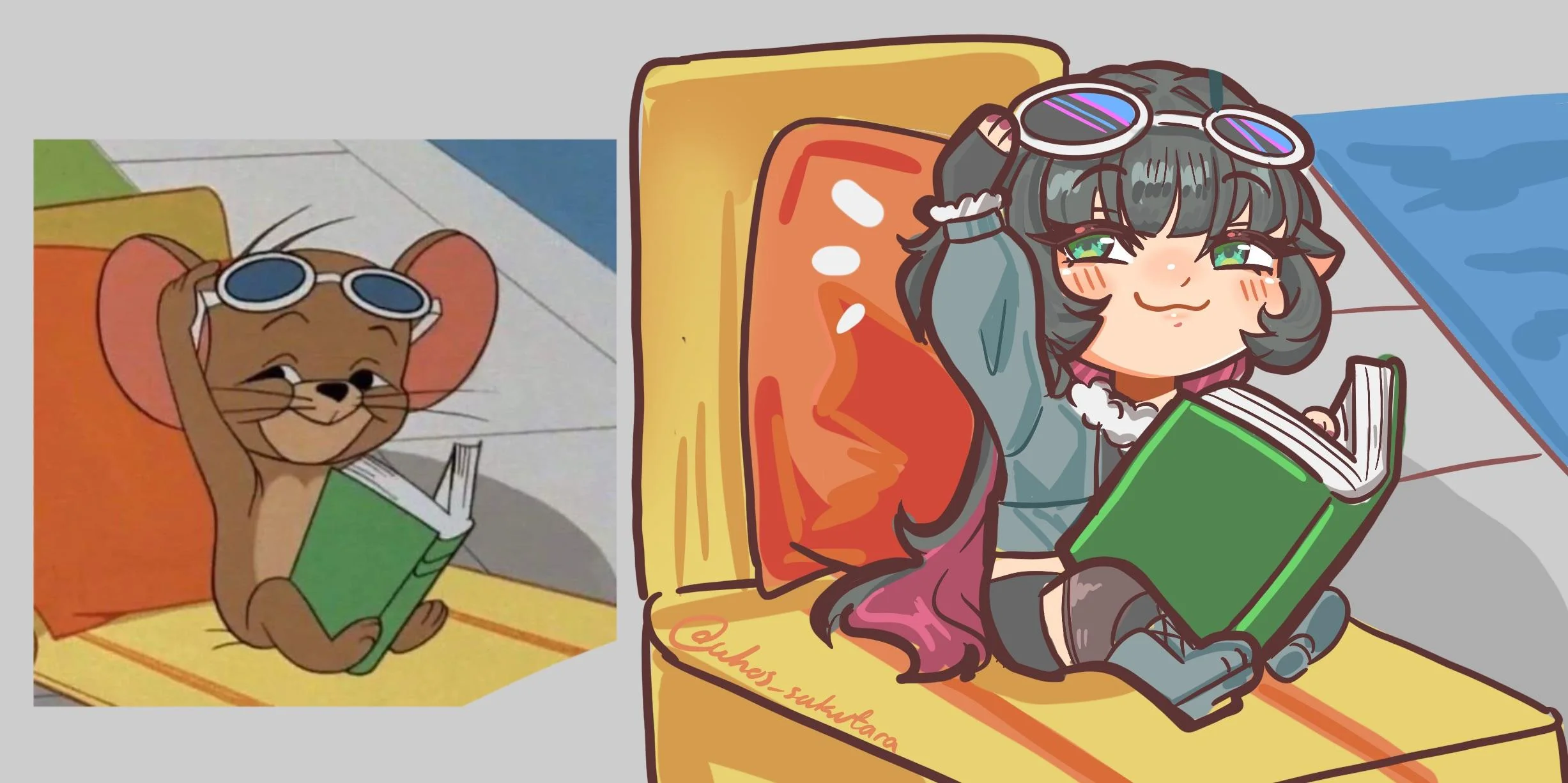 Tom and Jerry but make it Seth and Jane 😂😊 Zenless Zone Zero | HoYoLAB