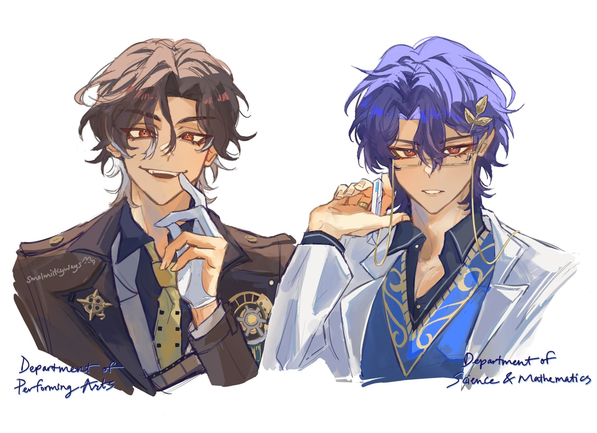 Two professors Honkai: Star Rail | HoYoLAB