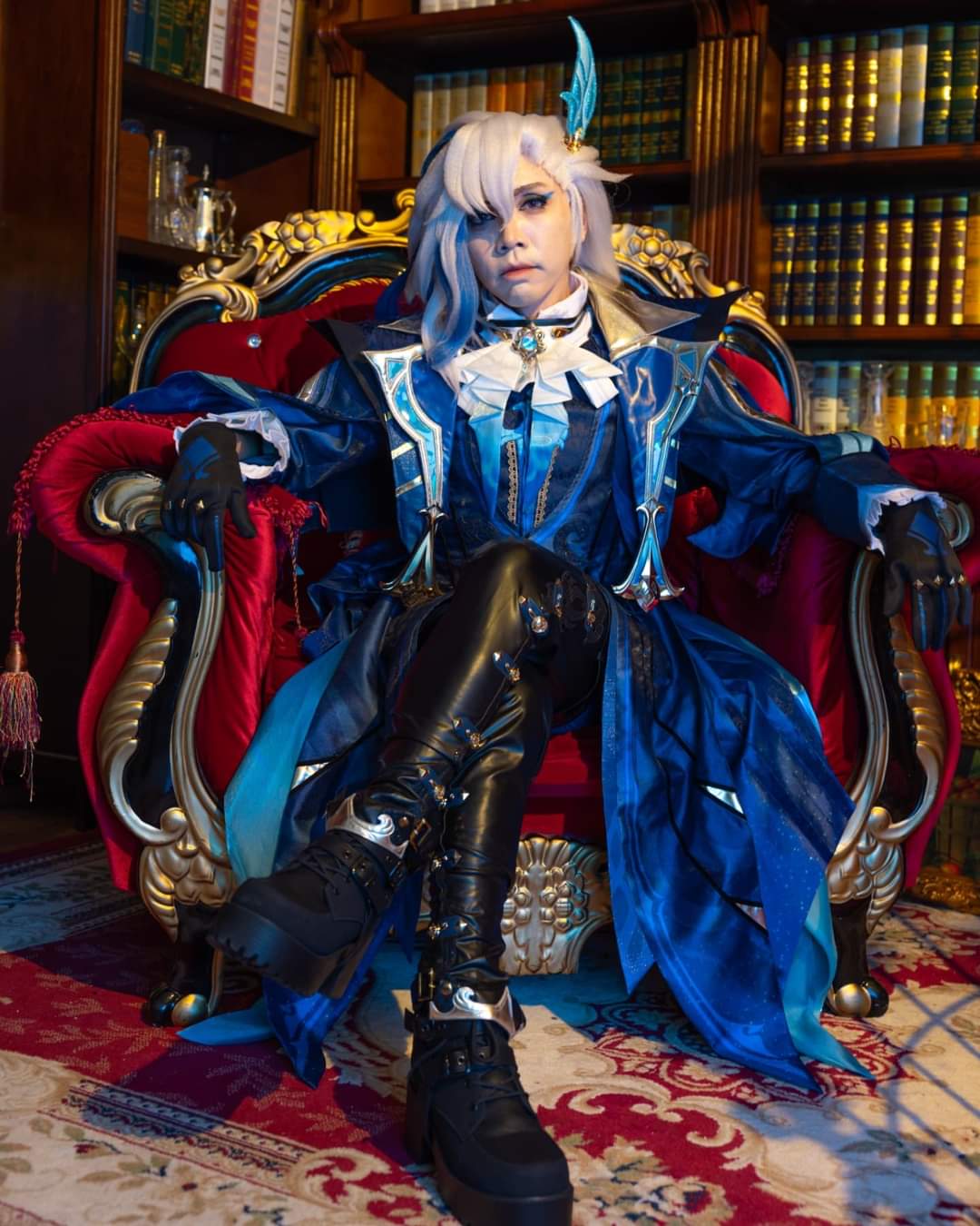 What's that saying again... "A bolt from the blue"? - My Neuvillette ...