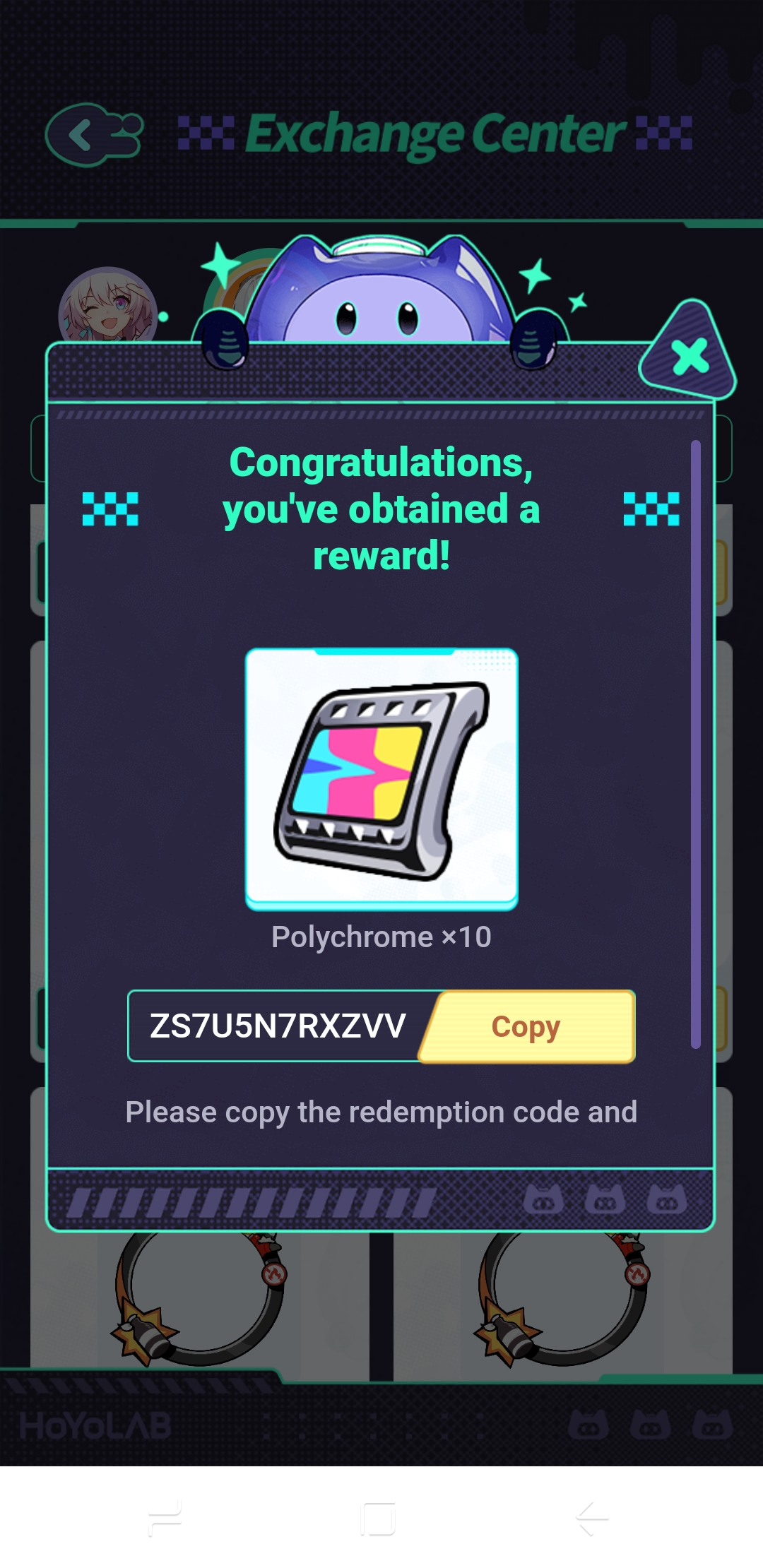 Polychrome x10 one time code - Used ! Zenless Zone Zero | HoYoLAB