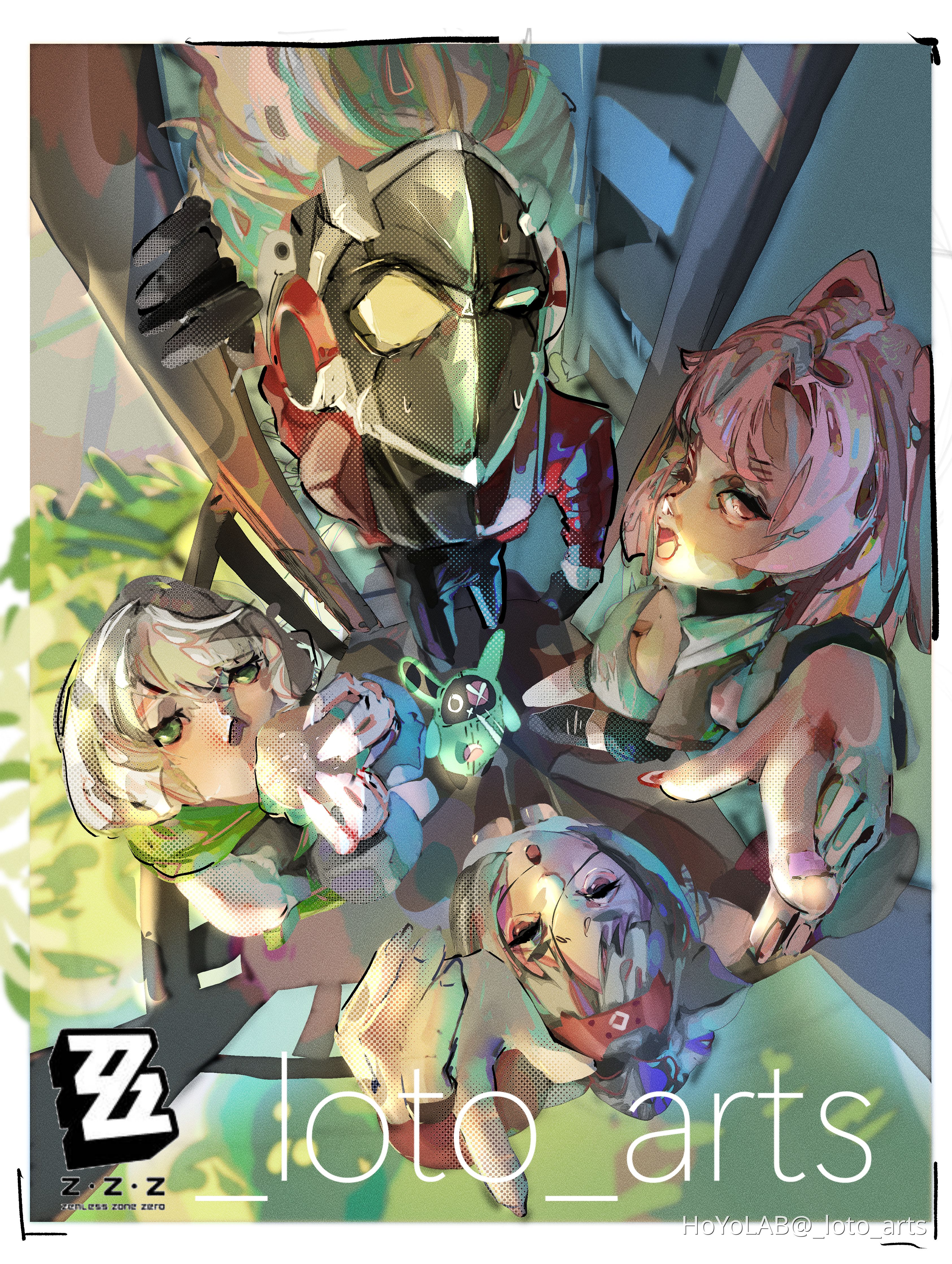 cunning hares fan art 🎨 Zenless Zone Zero | HoYoLAB