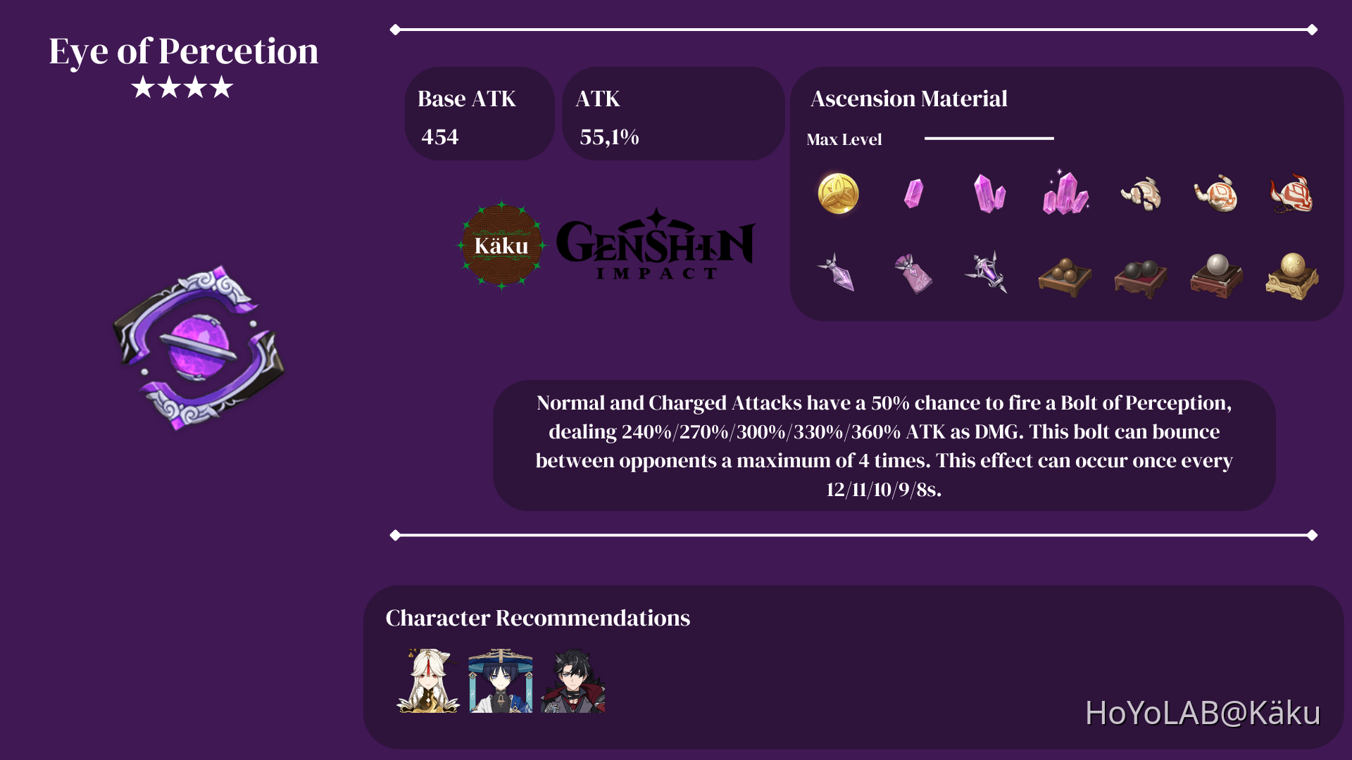 Eye of Perception - Weapon Guide Genshin Impact | HoYoLAB