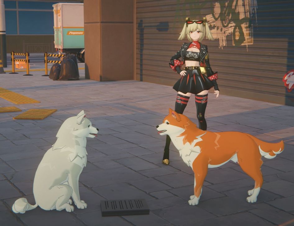 Yay, more dogs! Boo, Burnice being weird about them Zenless Zone Zero ...