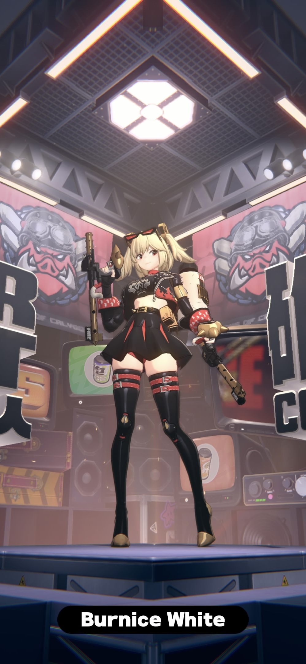 I made some more Burnice wallpapers Zenless Zone Zero | HoYoLAB