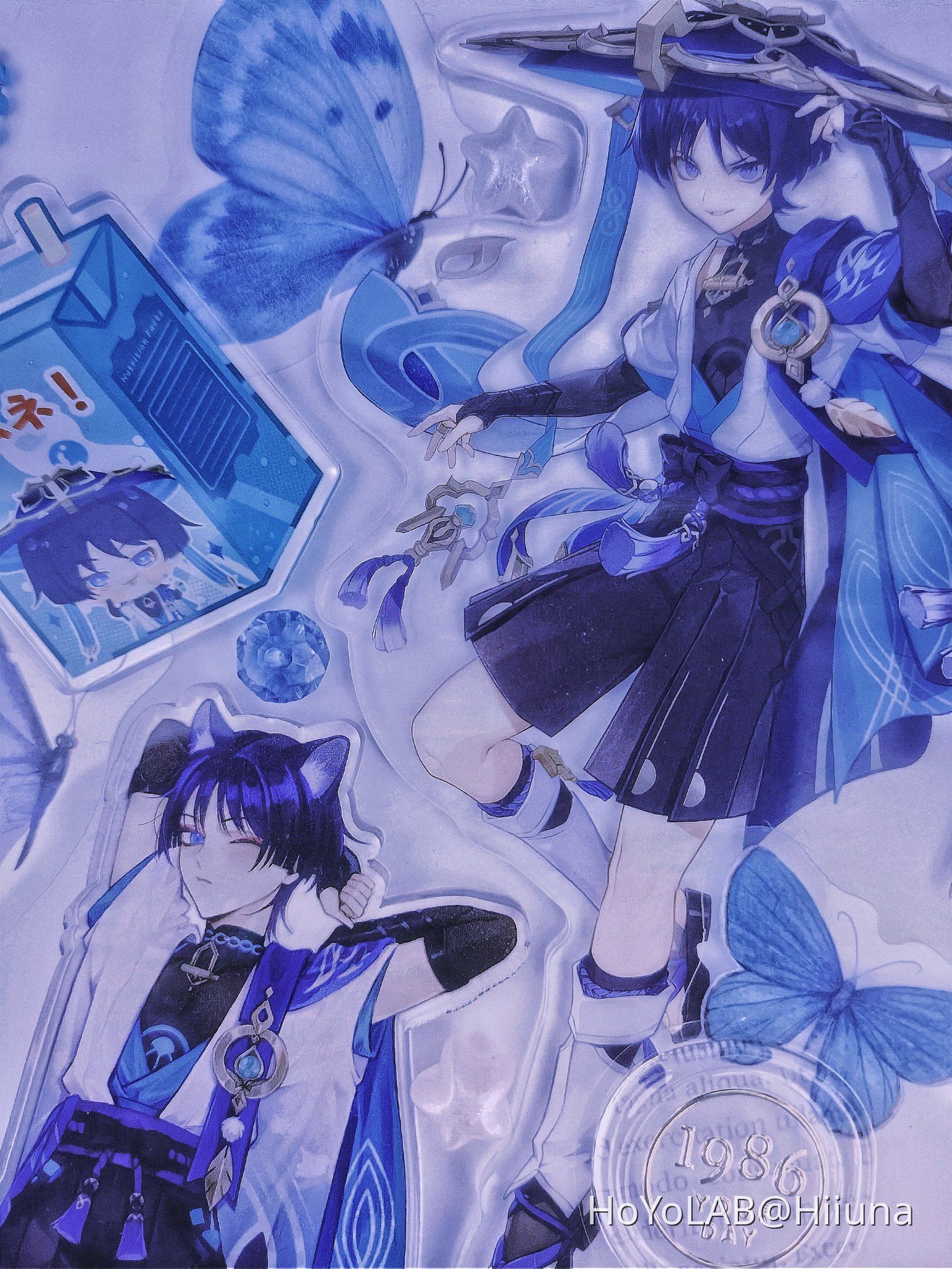 Trying to take pinterest-inspired photo of my scara merch (?) Genshin ...