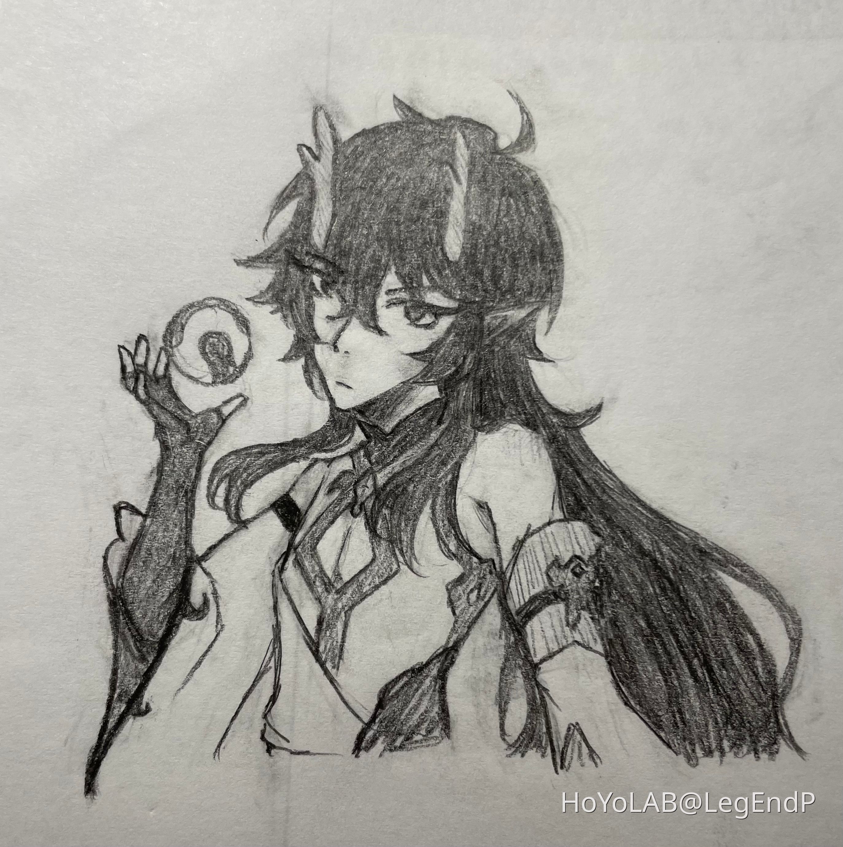 Inhibitor Lunae drawing again!!! Honkai: Star Rail | HoYoLAB