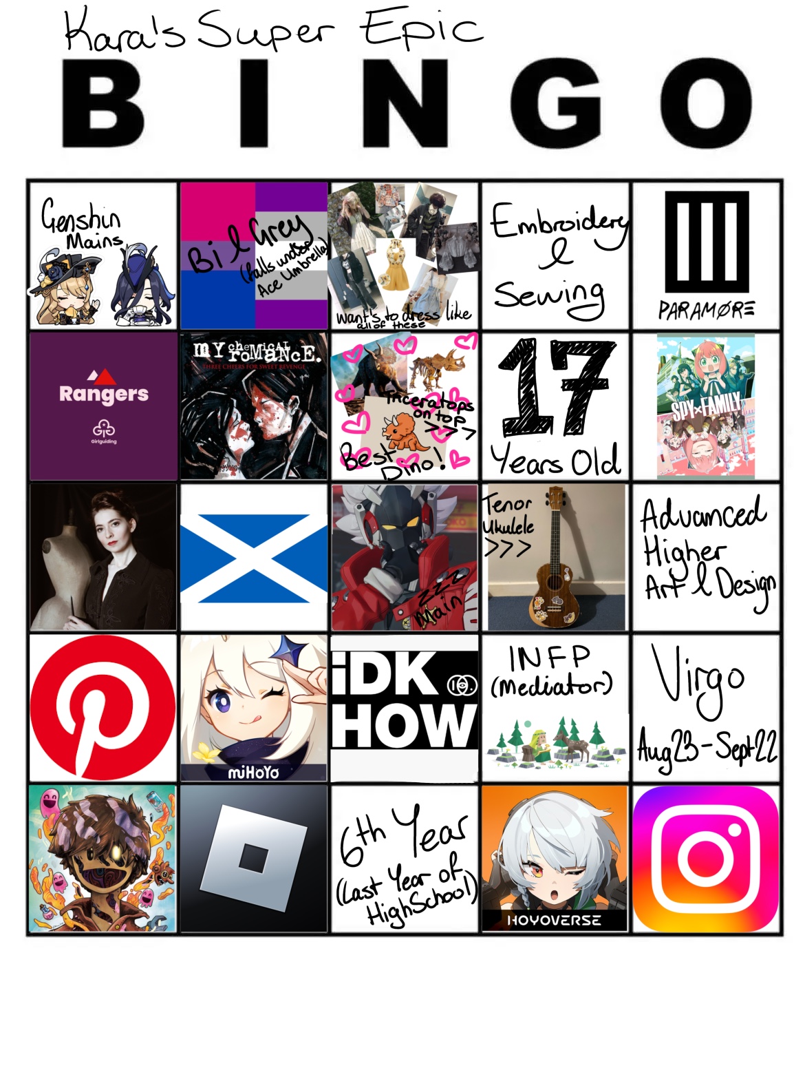 Another Bingo :) I think this one’s harder than the last one | HoYoLAB