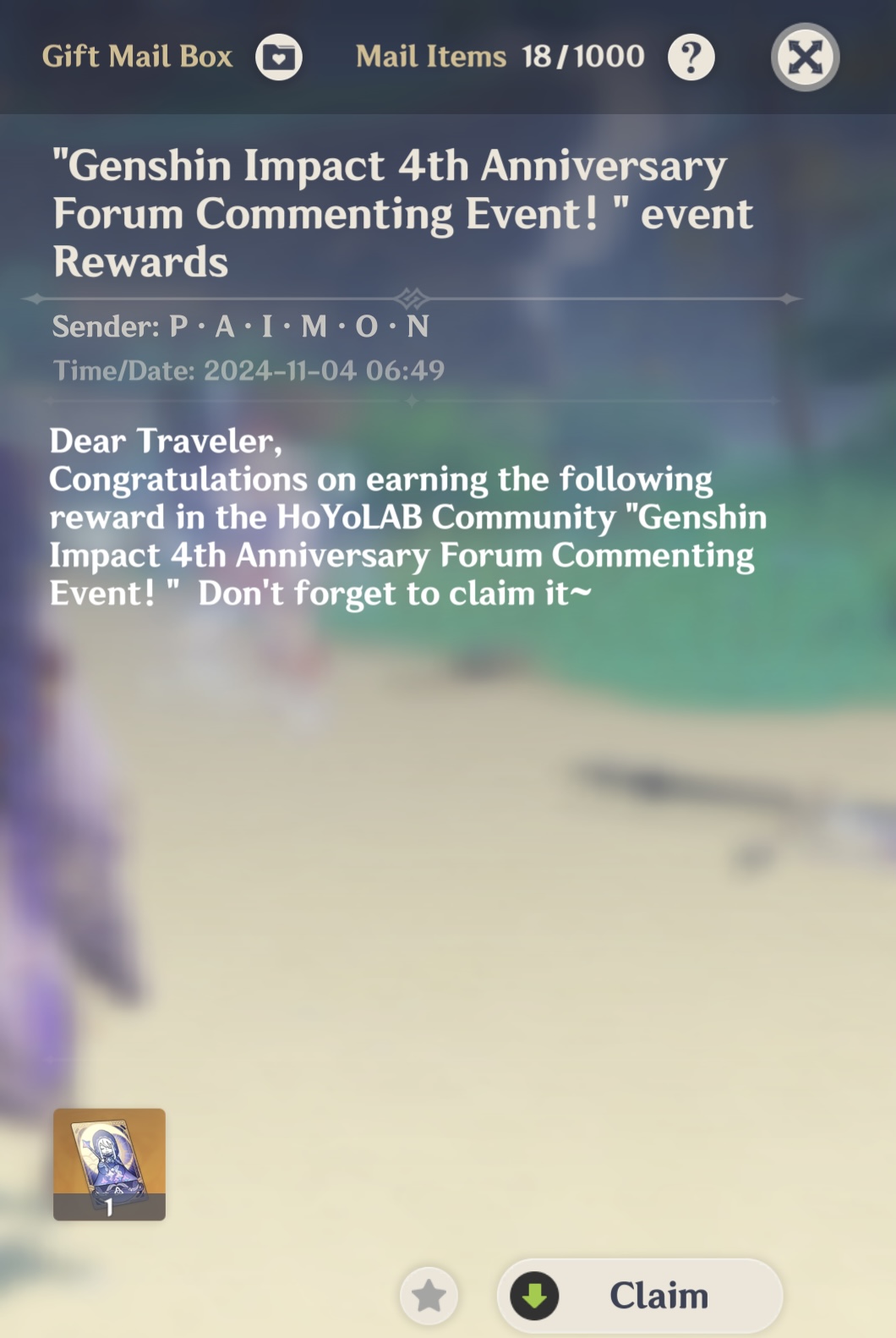 OMG won a welkin?!!! Genshin Impact | HoYoLAB