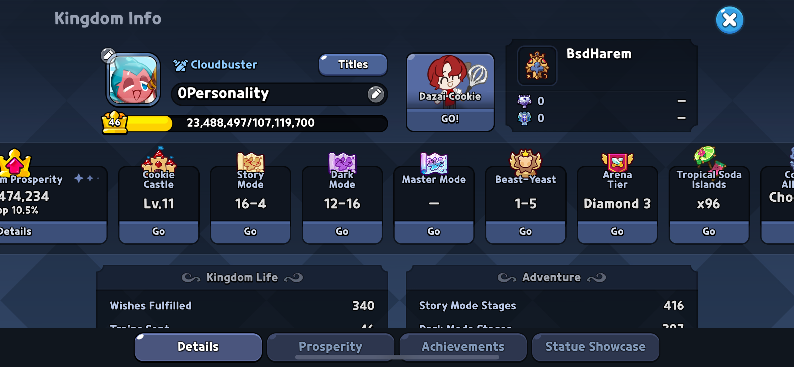MY CRK ACCOUNT IF ANY ONE WANTS TO BE FRIENDS (+one pull i made) | HoYoLAB